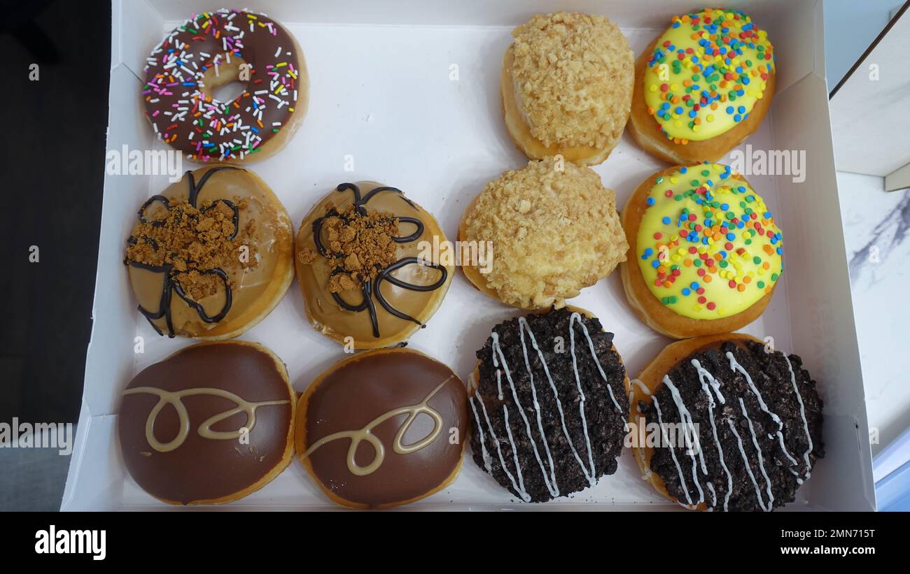 Krispy kreme doughnuts canada hi-res stock photography and images - Alamy