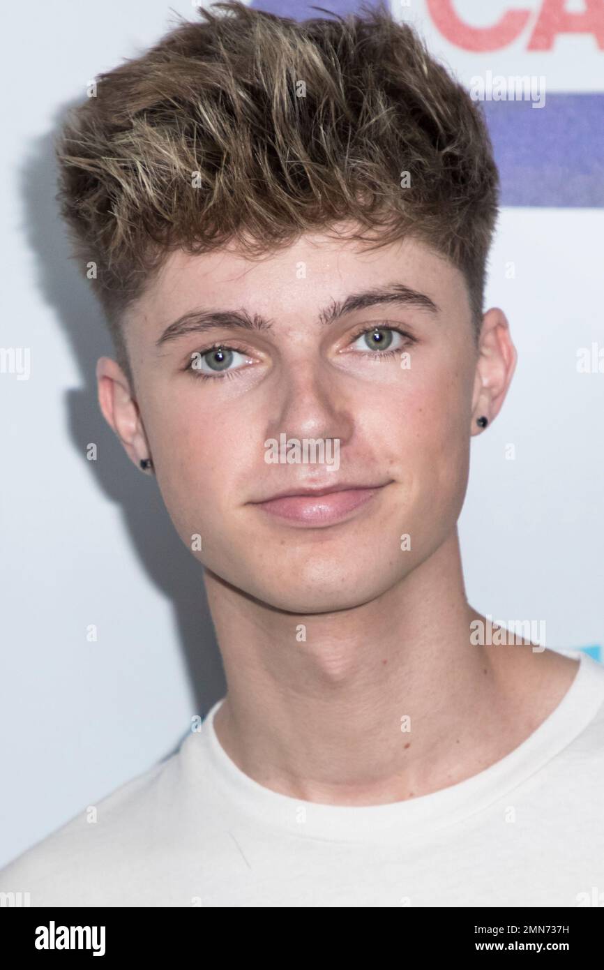 HRVY poses for photographers upon arrival at the Capital FM Summertime ...