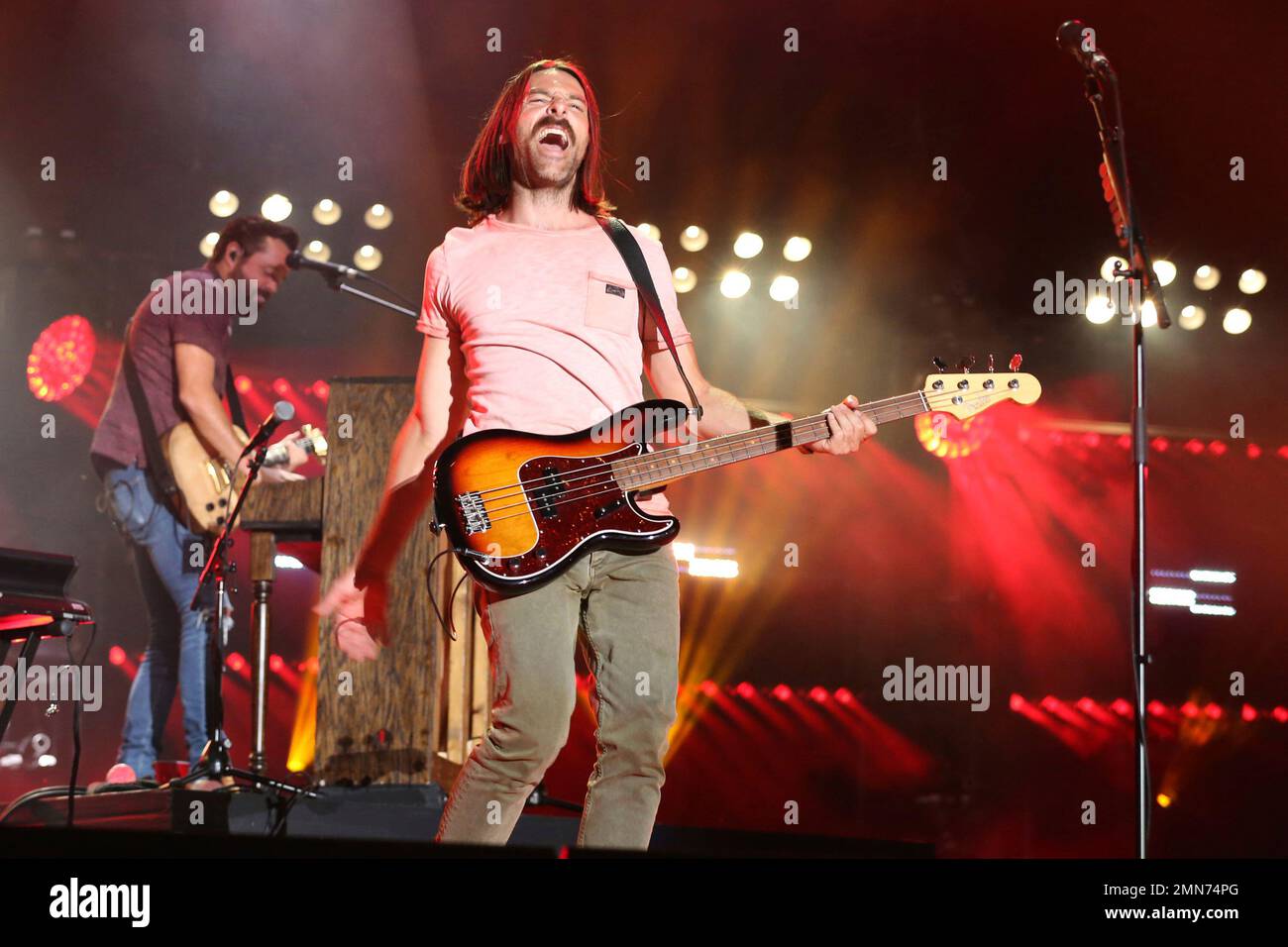 Artist Geoff Sprung of Old Dominion performs at the 2018 CMA Music ...