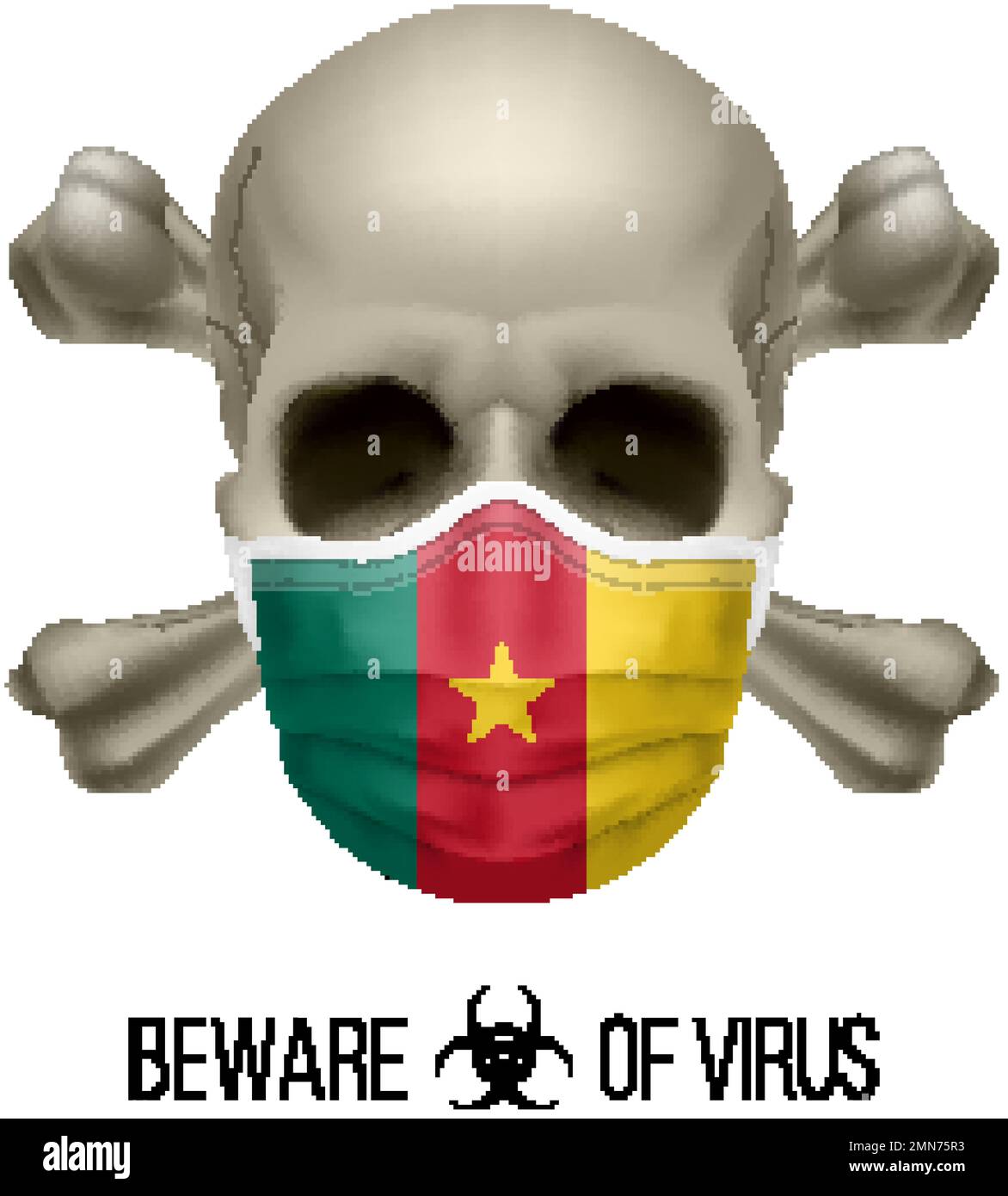 Cameroon mask Stock Vector Images - Alamy