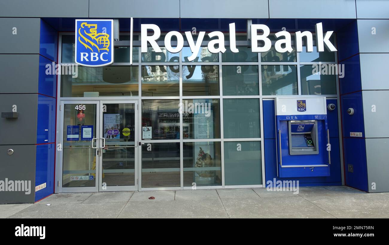 Rbc royal bank in vancouver hi-res stock photography and images - Alamy