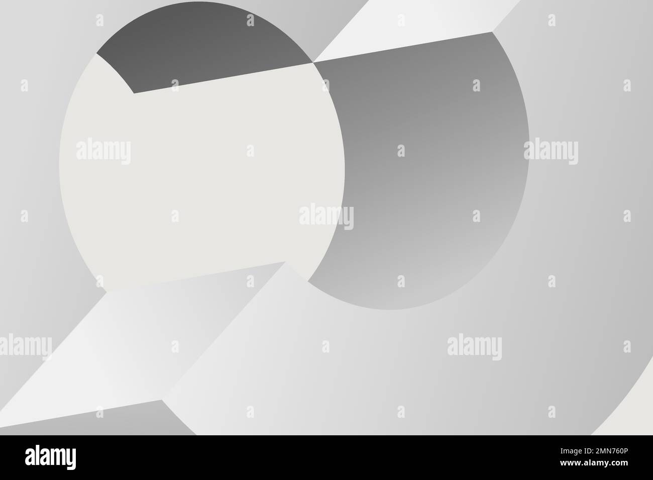 3d rendering white circle Stock Vector Images - Alamy