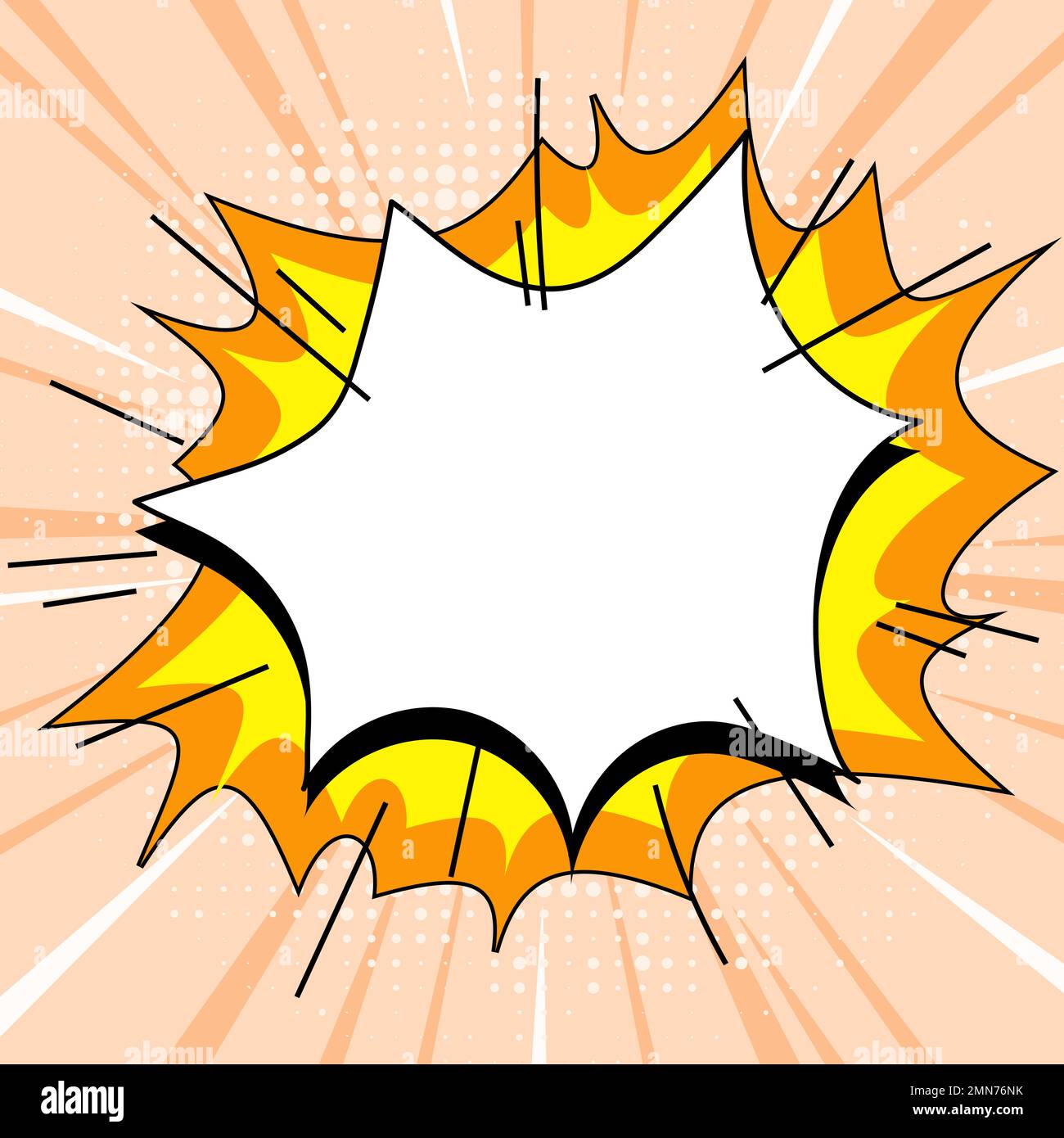 Comics Design Frames. Beautiful Photo Frame Set With Boom Bubbles For ...