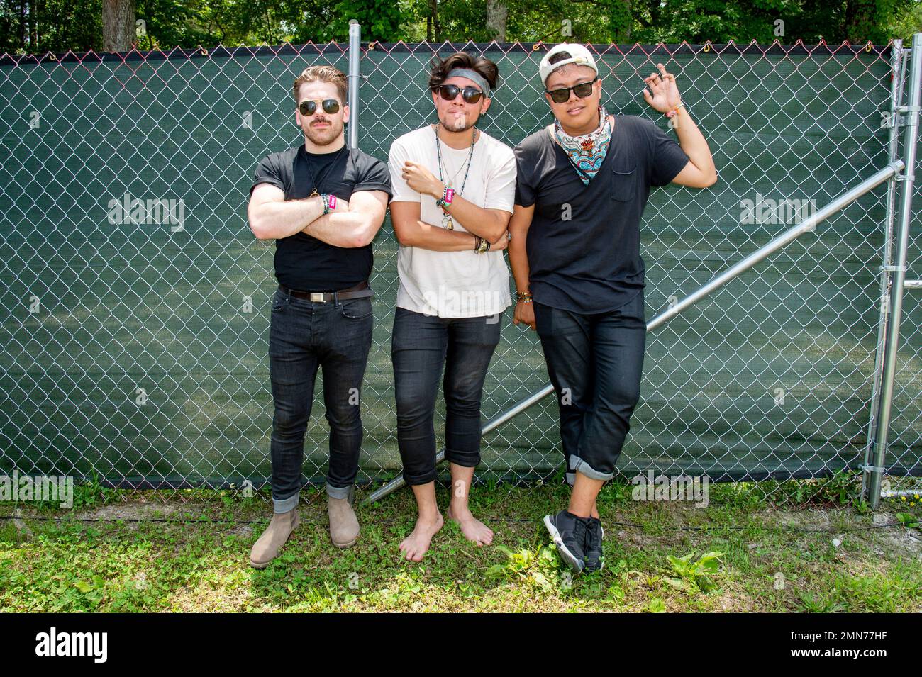 Zach Hannah, from left, Nate Esquite and David Labuguen of Arizona ...