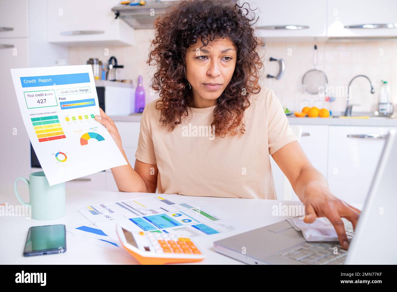 Credit score worry hi-res stock photography and images - Alamy