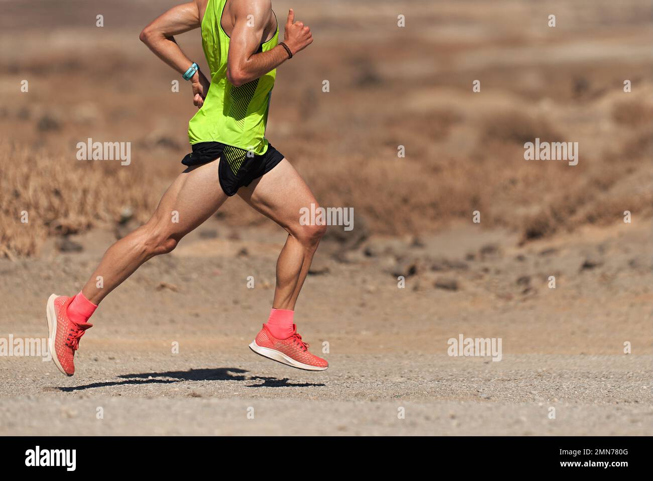 Man runner trail athlete's hi-res stock photography and images - Alamy