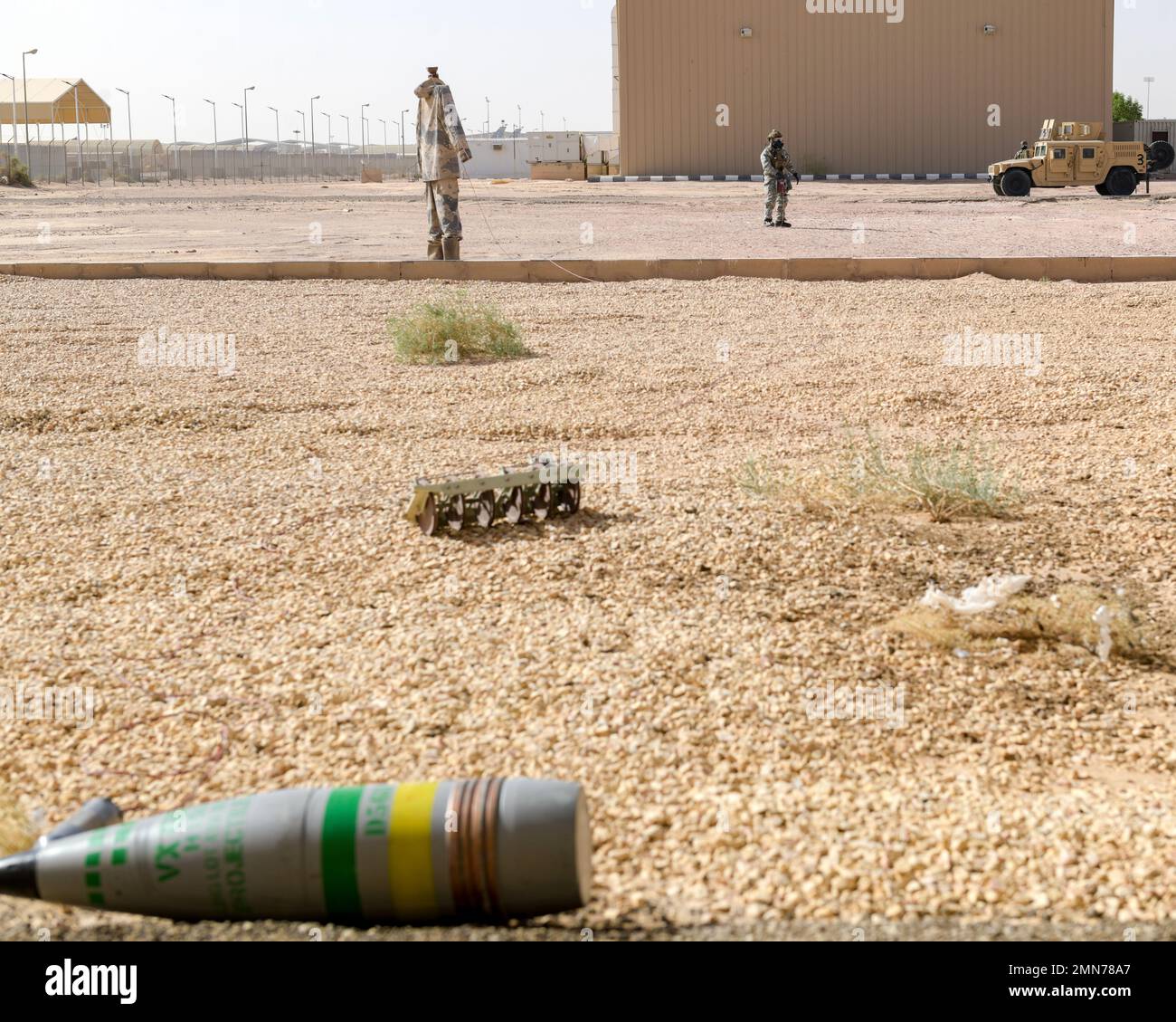 A U.S. Air Force Explosive Ordnance Disposal specialist, assigned to ...