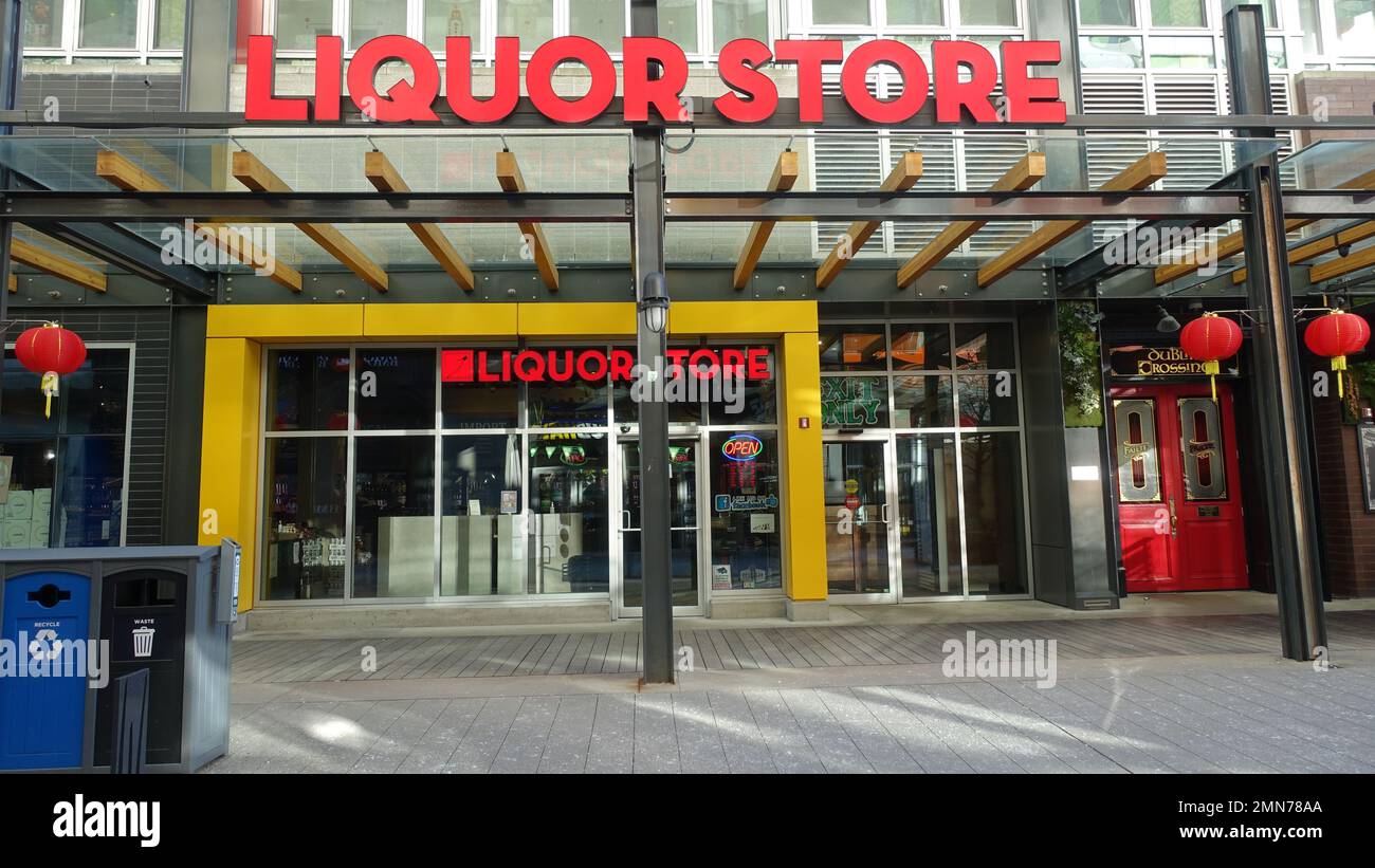 Liquor store in british columbia hi-res stock photography and images ...
