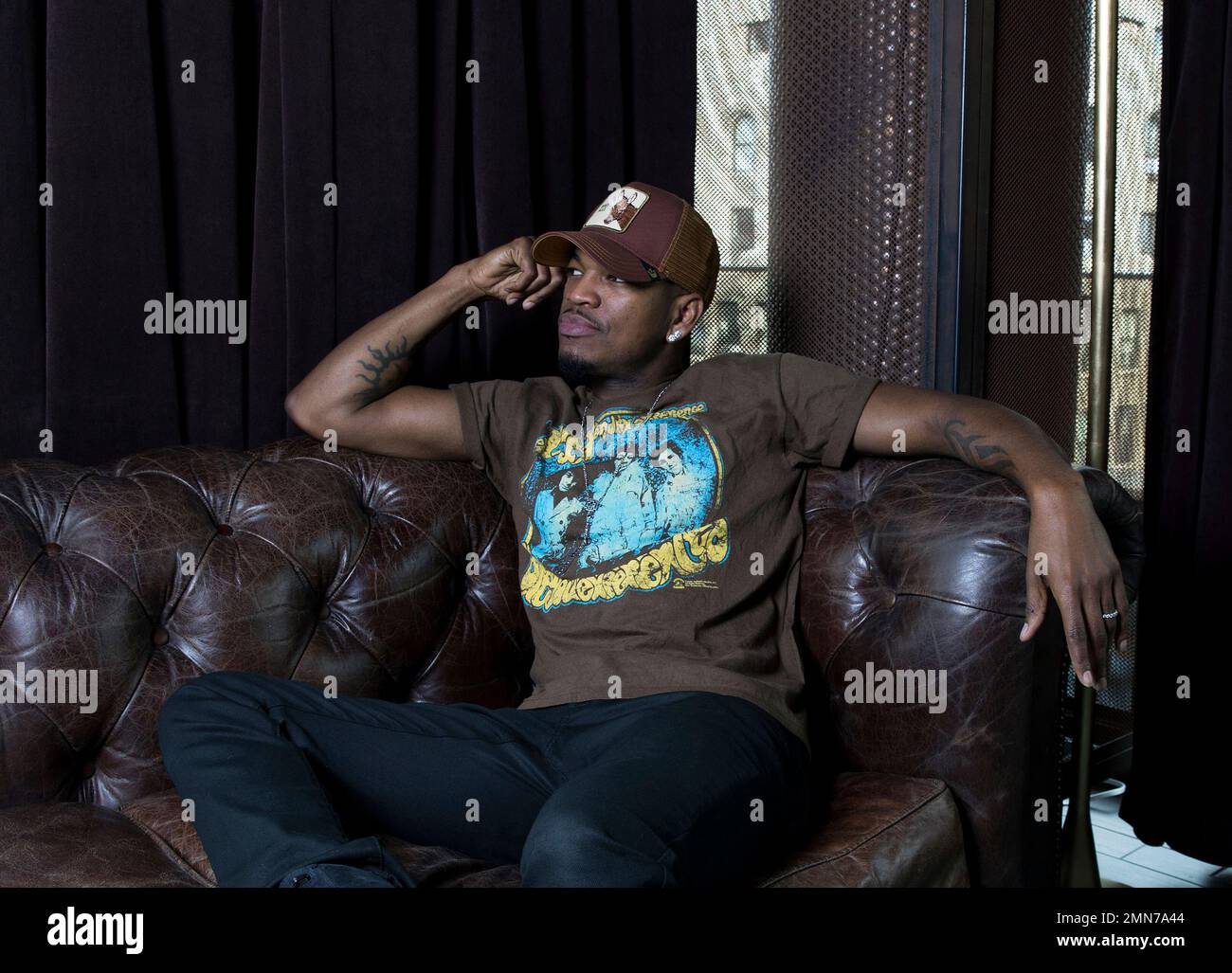 This April 12, 2018 photo shows recording artist Ne-Yo posing in New ...
