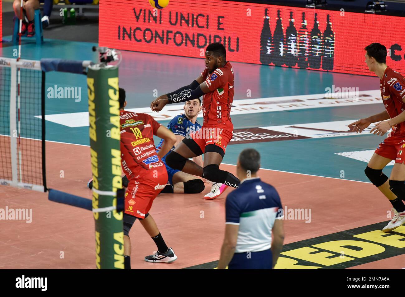 Pala AGSM-AIM, Verona, Italy, January 29, 2023, Marlon Yant (Cucine ...