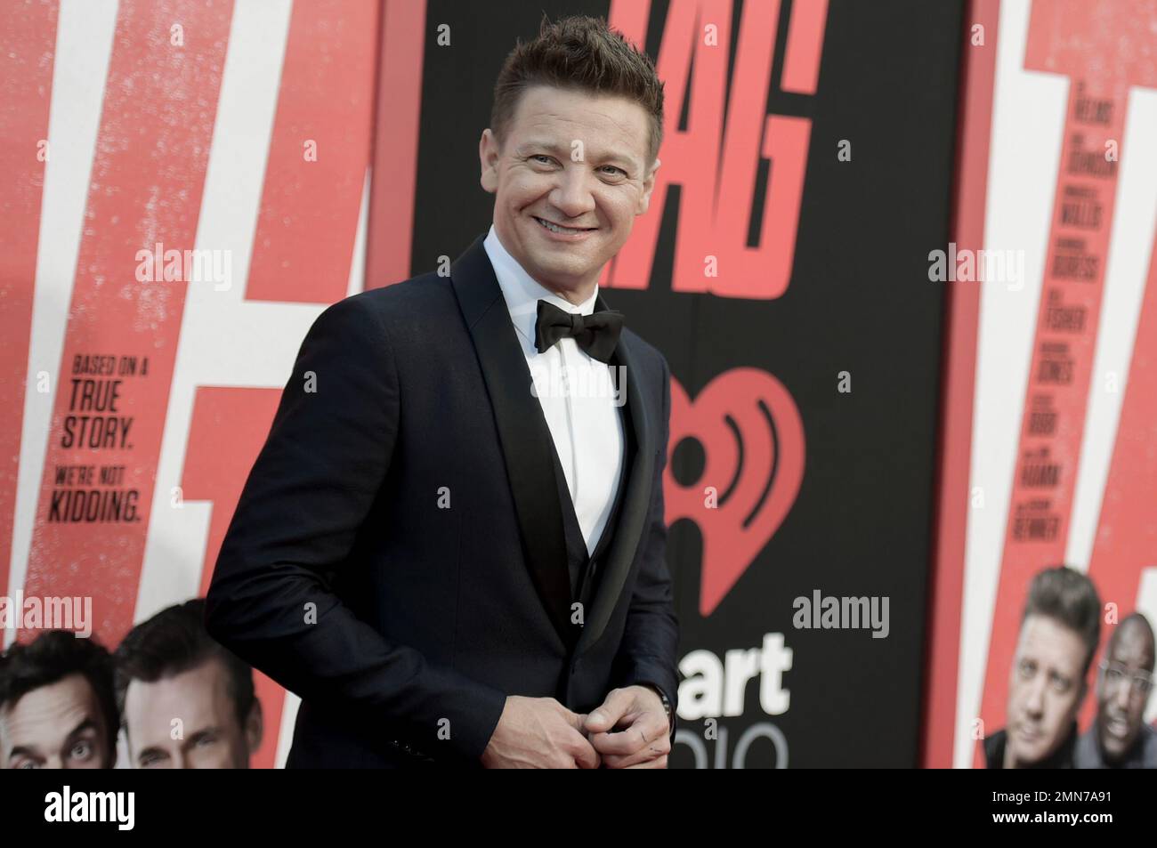 Jeremy Renner attends the LA Premiere of "Tag" at the Regency Village ...