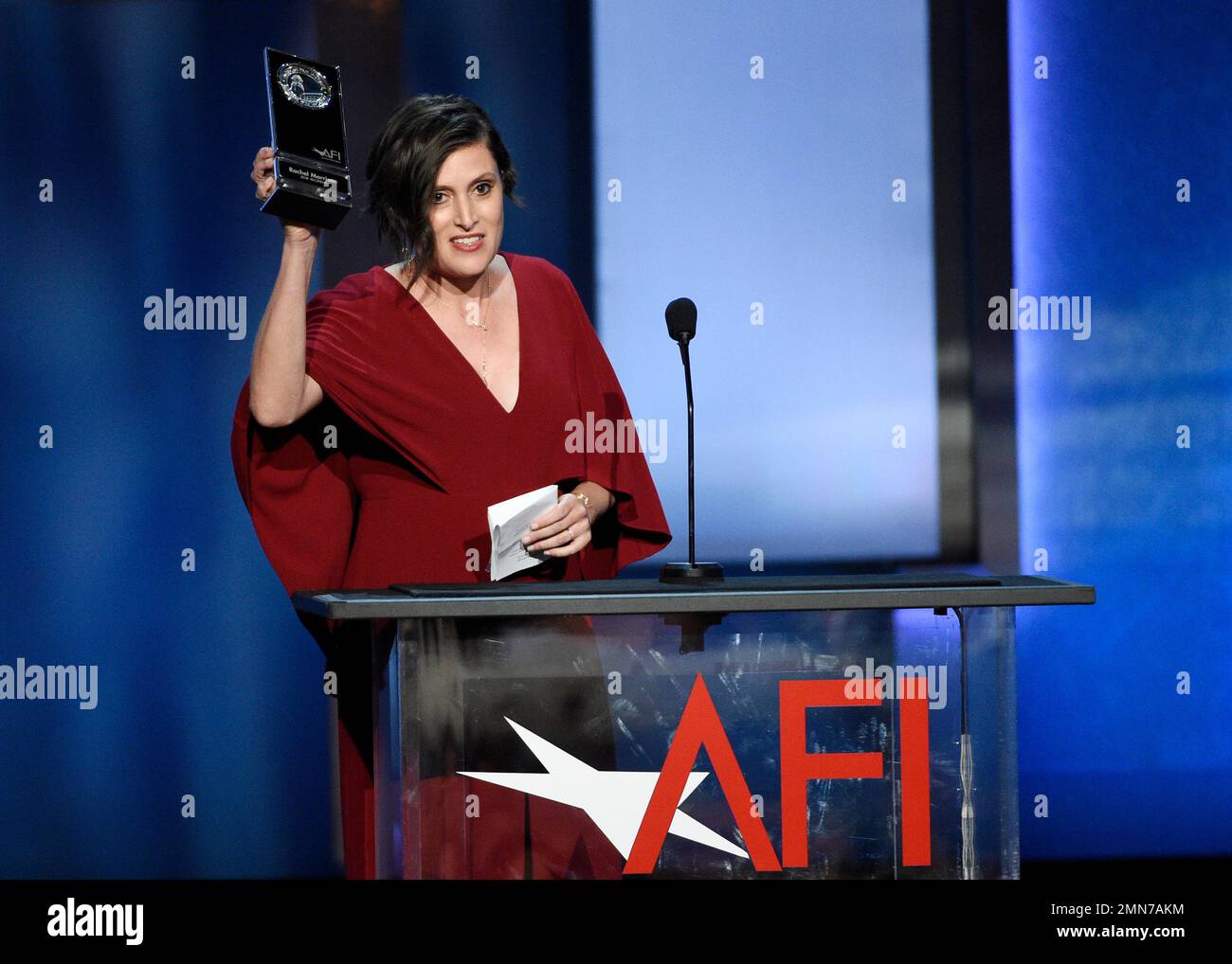 Cinematographer Rachel Morrison accepts the 2018 Franklin J. Schaffner ...
