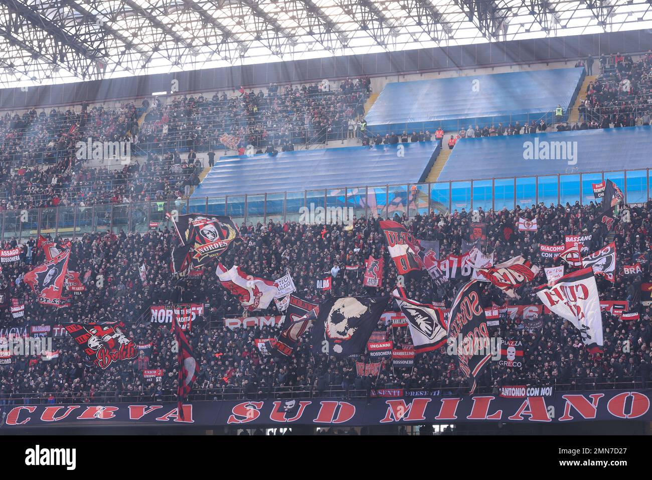 Milan, Italy. 29th Jan, 2023. Italy, Milan, Jan 29 2023: ac Milan's ...