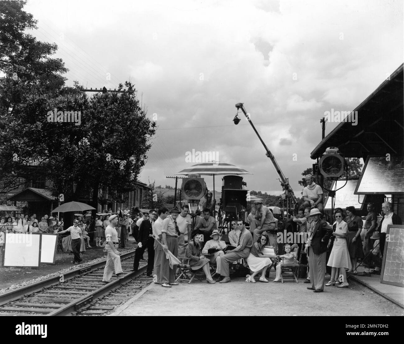 MADELEINE CARROLL FRED MacMURRAY Director EDWARD H. GRIFFITH and child ...