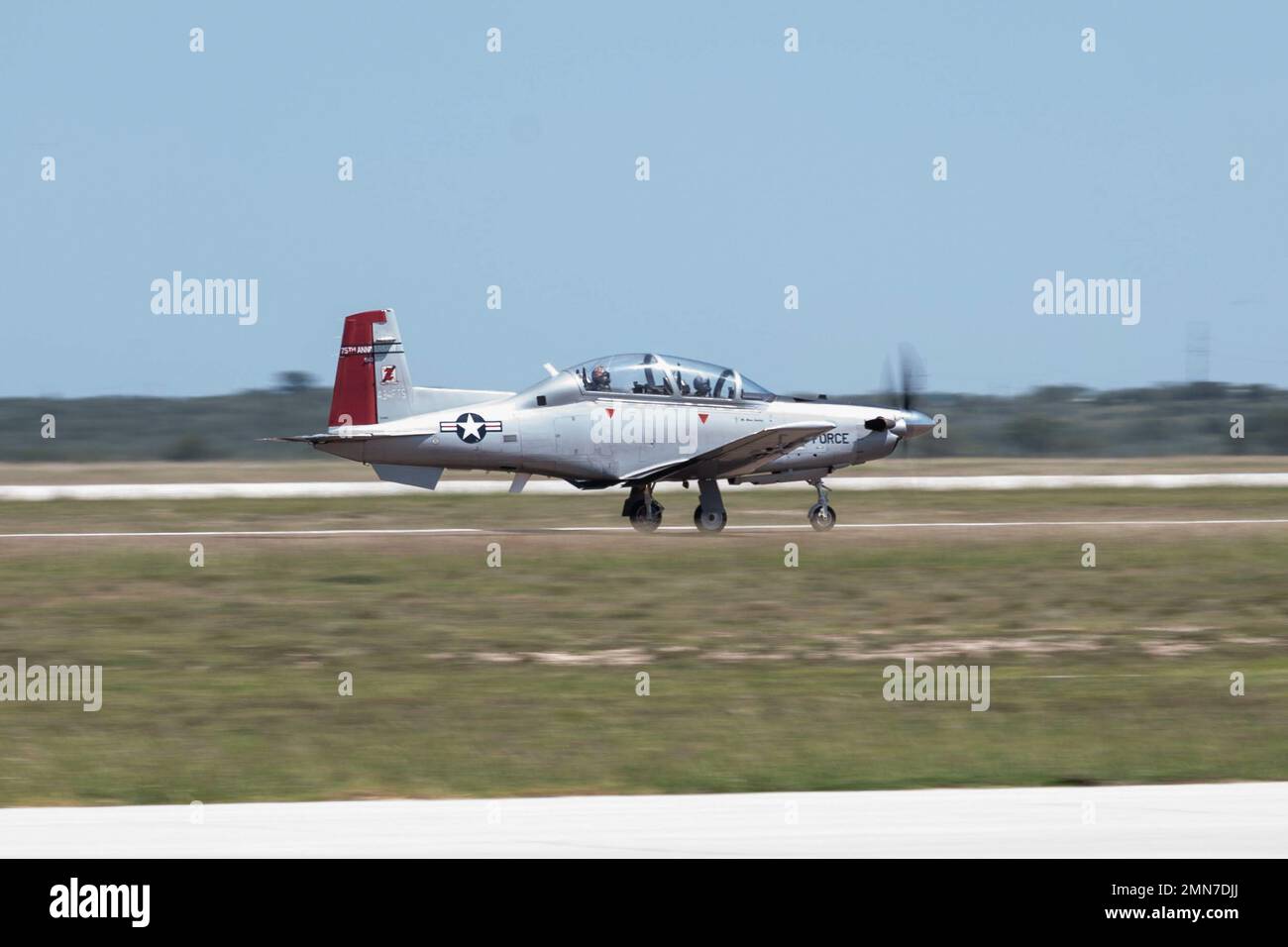 An instructor and student pilot from the 47th Flying Training Wing ...