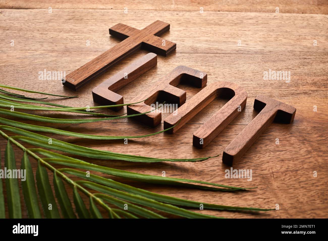 Lent word, fast and abstinence period concept Stock Photo - Alamy