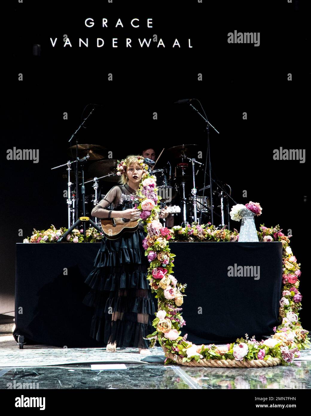 American singer-songwriter Grace VanderWaal performs as the opener for ...