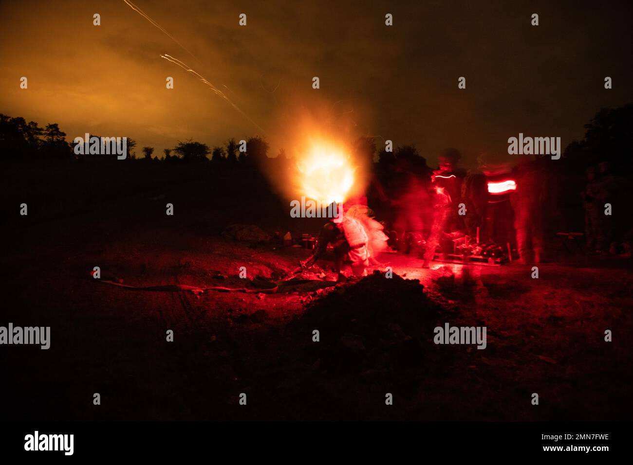 U.S. Army paratroopers assigned to the 1st Battalion, 503rd Infantry ...