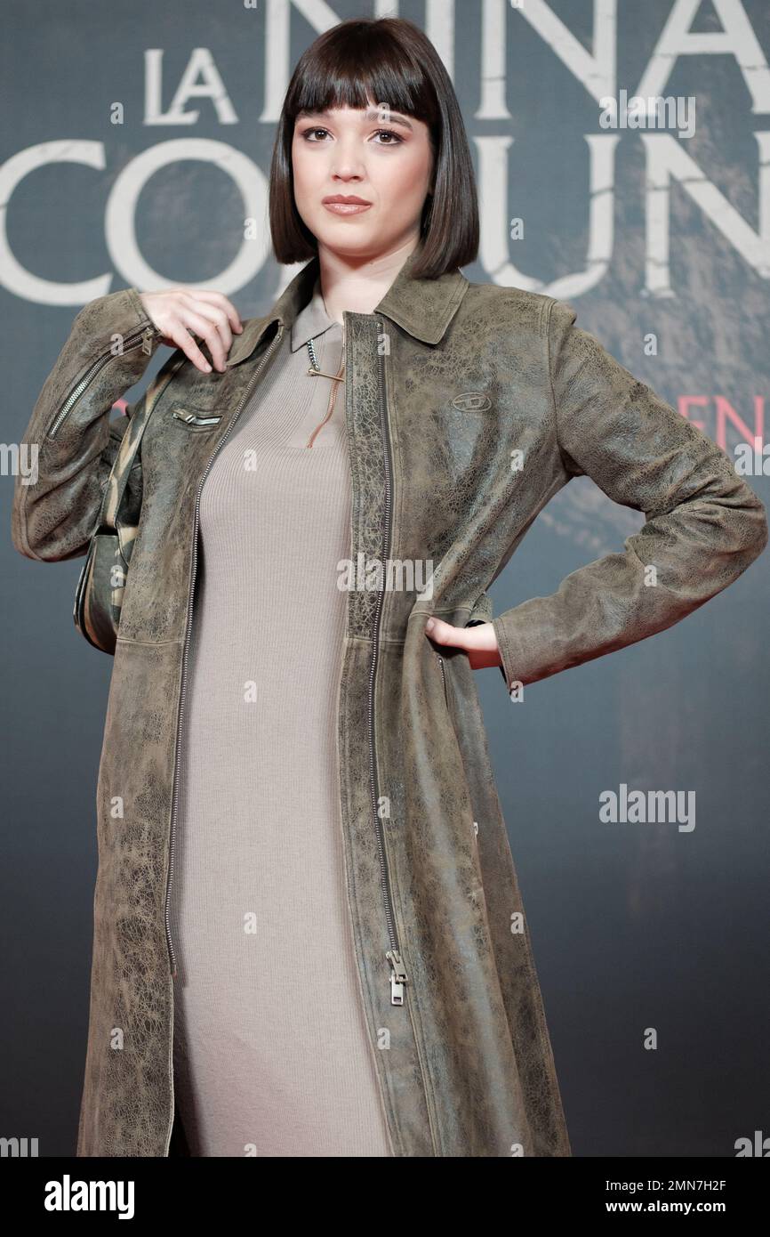 Madrid, Spain. 30th Jan, 2023. Carla Campra attends 'La Niña De La ...