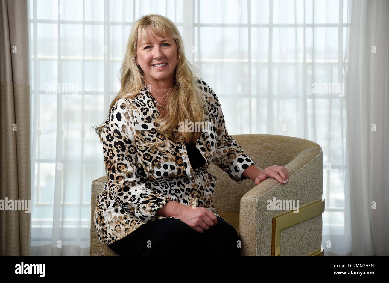 In this May 18, 2018 photo, Tami Oldham Ashcraft, whose story of ...