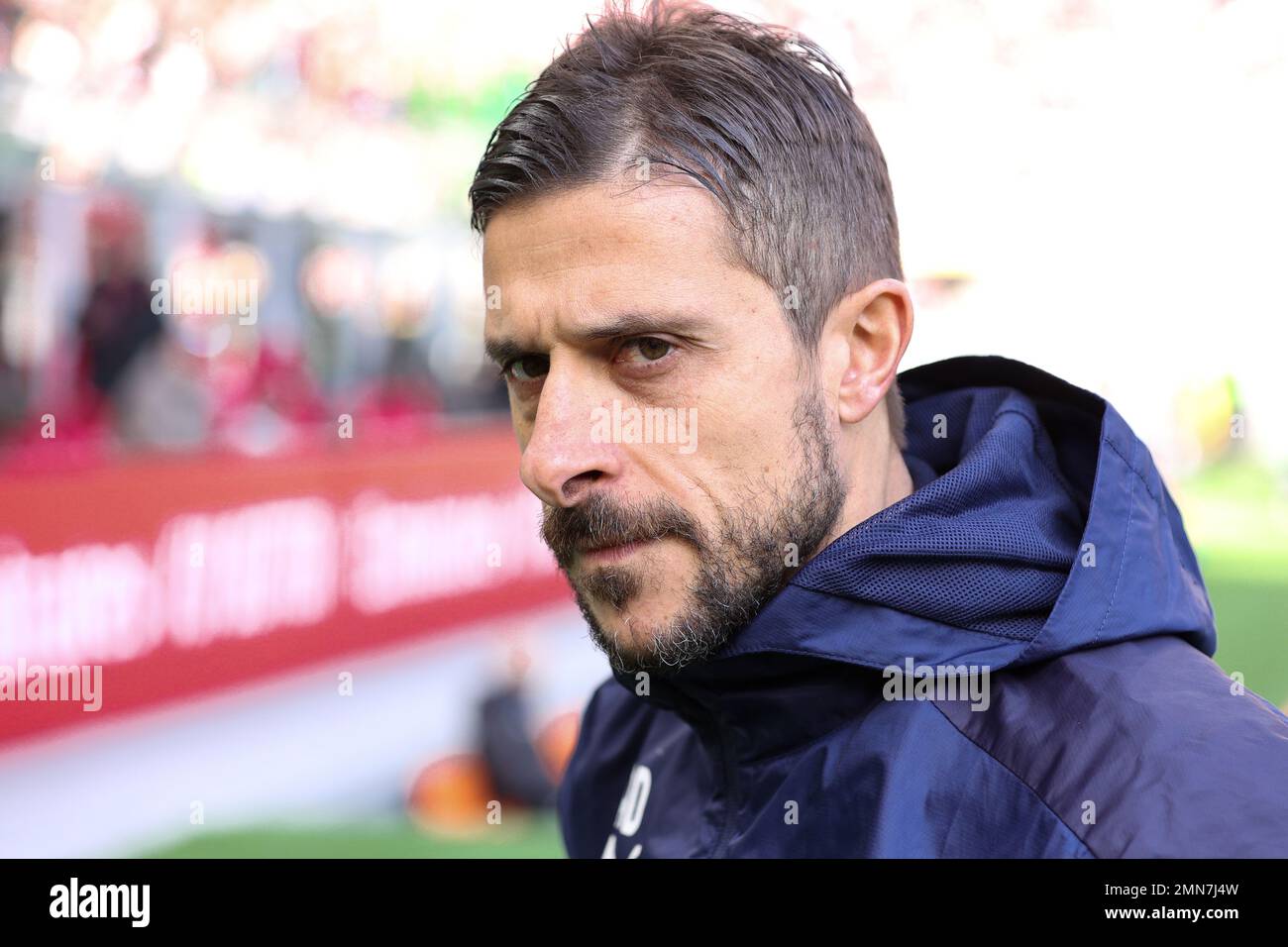 Italy, Milan, Jan 29 2023: Alessio Dionisi (Sassuolo manager) in the ...