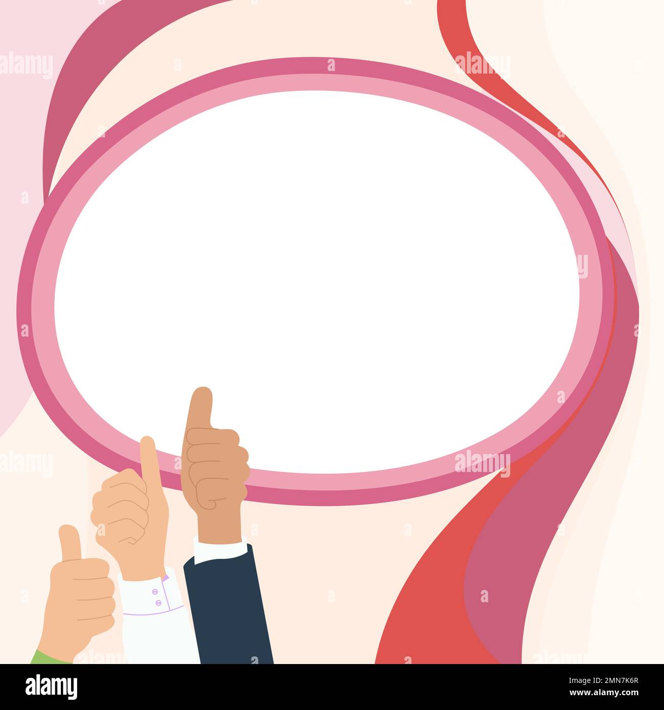 Big finger raised up pointing to whiteboard with important information ...