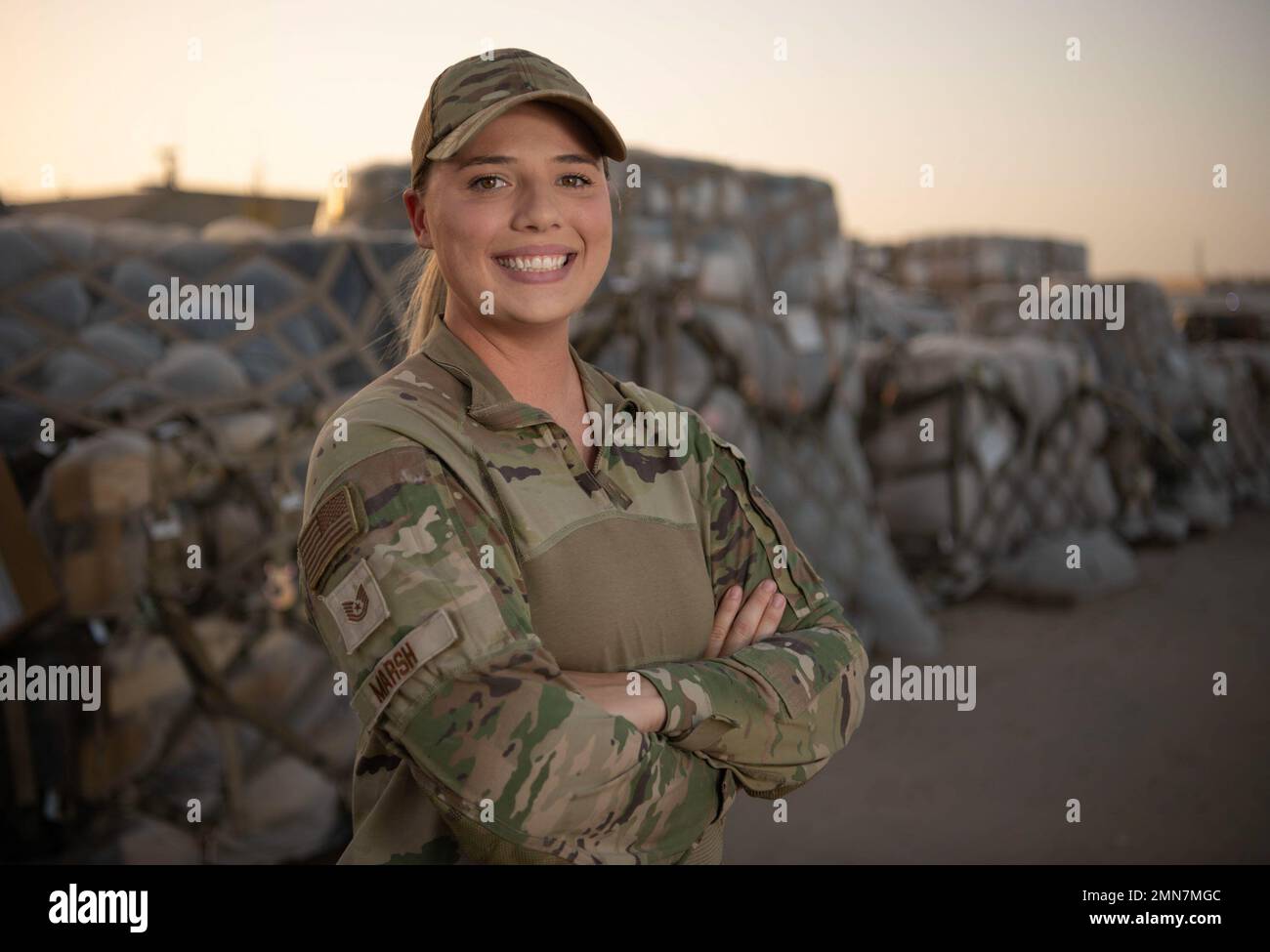 Tech. Sgt. Jade Marsh, 387th Air Expeditionary Squadron Quick Reaction ...