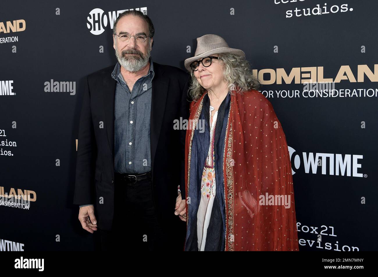 Mandy Patinkin, left, and Kathryn Grody attend the "Homeland" FYC Event ...