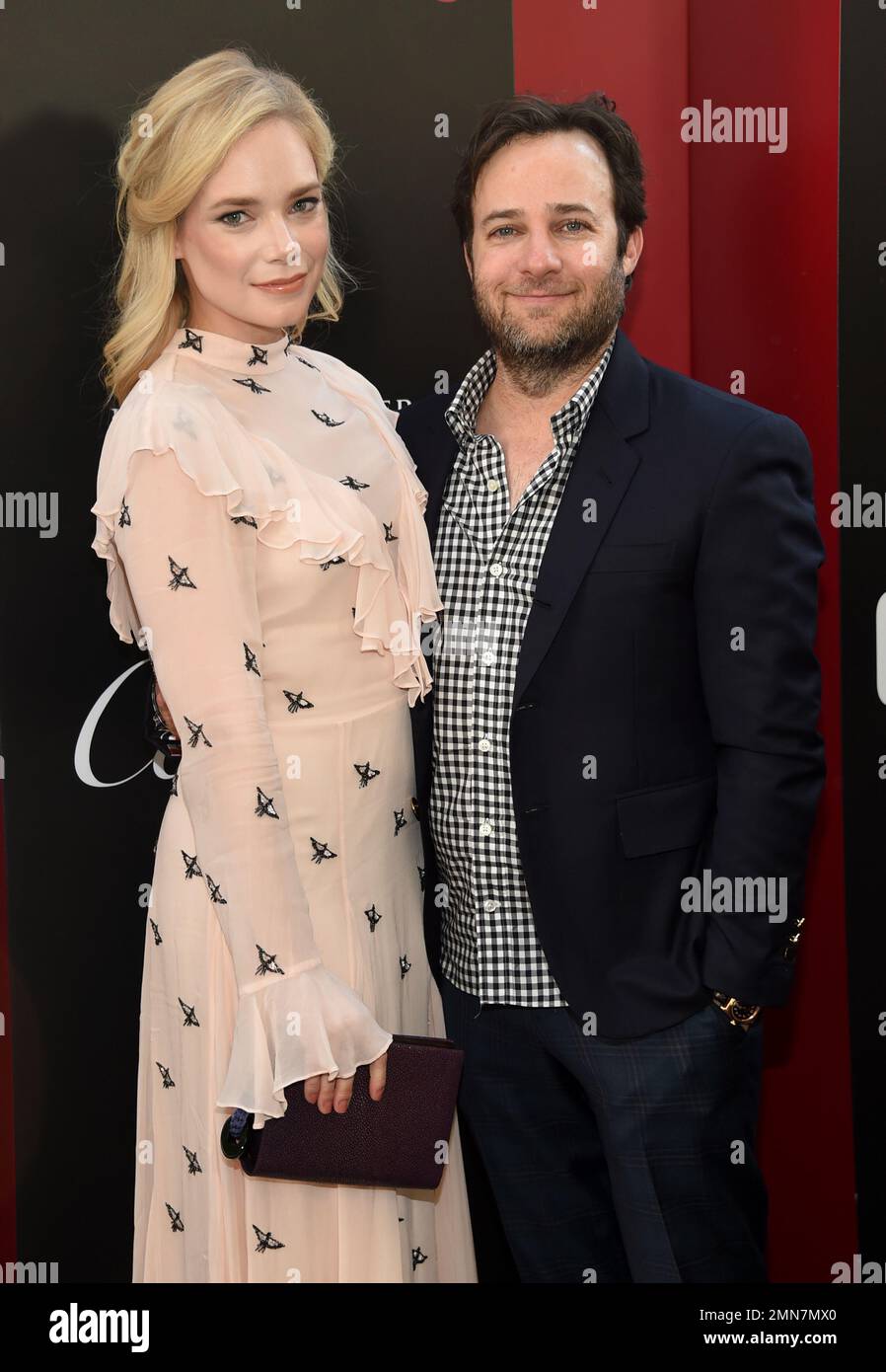 Danny Strong and girlfriend Caitlin Mehner attend the world premiere of ...