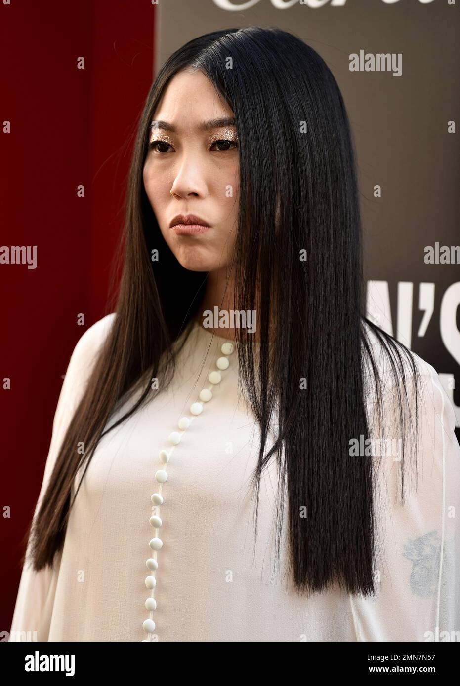 Actress Awkwafina attends the world premiere of "Ocean's 8" at Alice ...