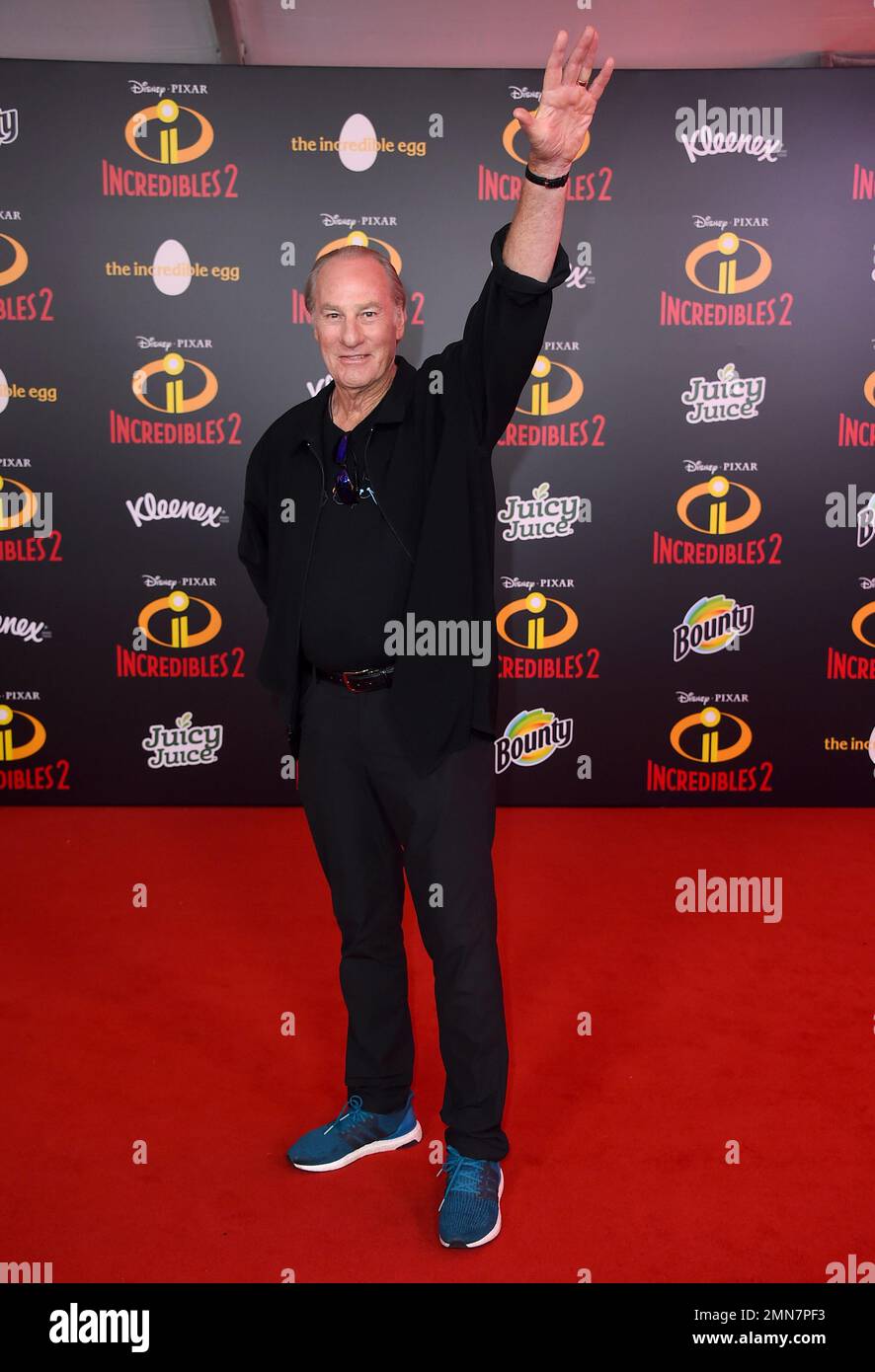 Craig T. Nelson arrives at the world premiere of "Incredibles 2" at the ...