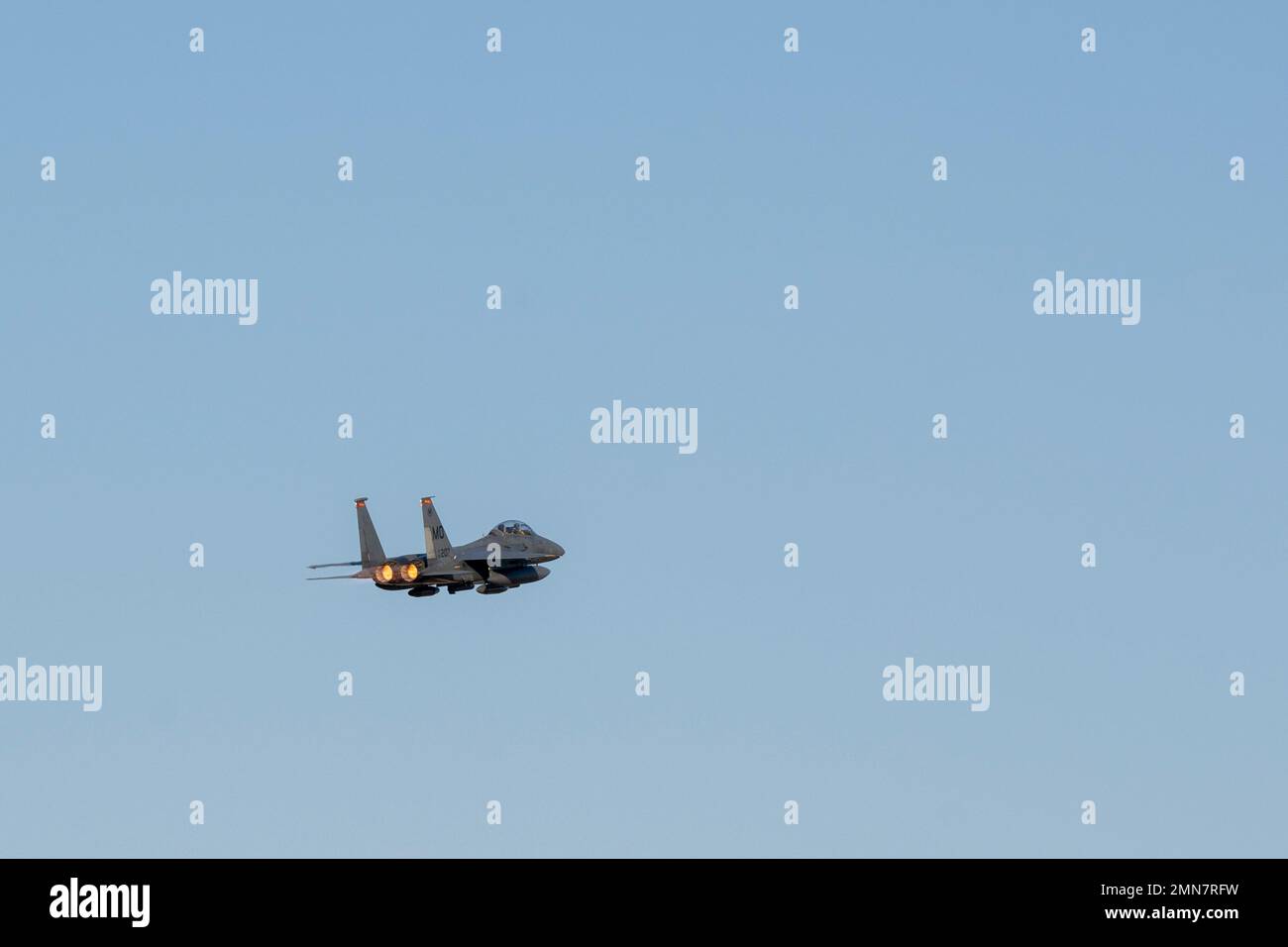 U.S. Air Force Airmen assigned to the 389th Fighter Squadron (FS) fly ...