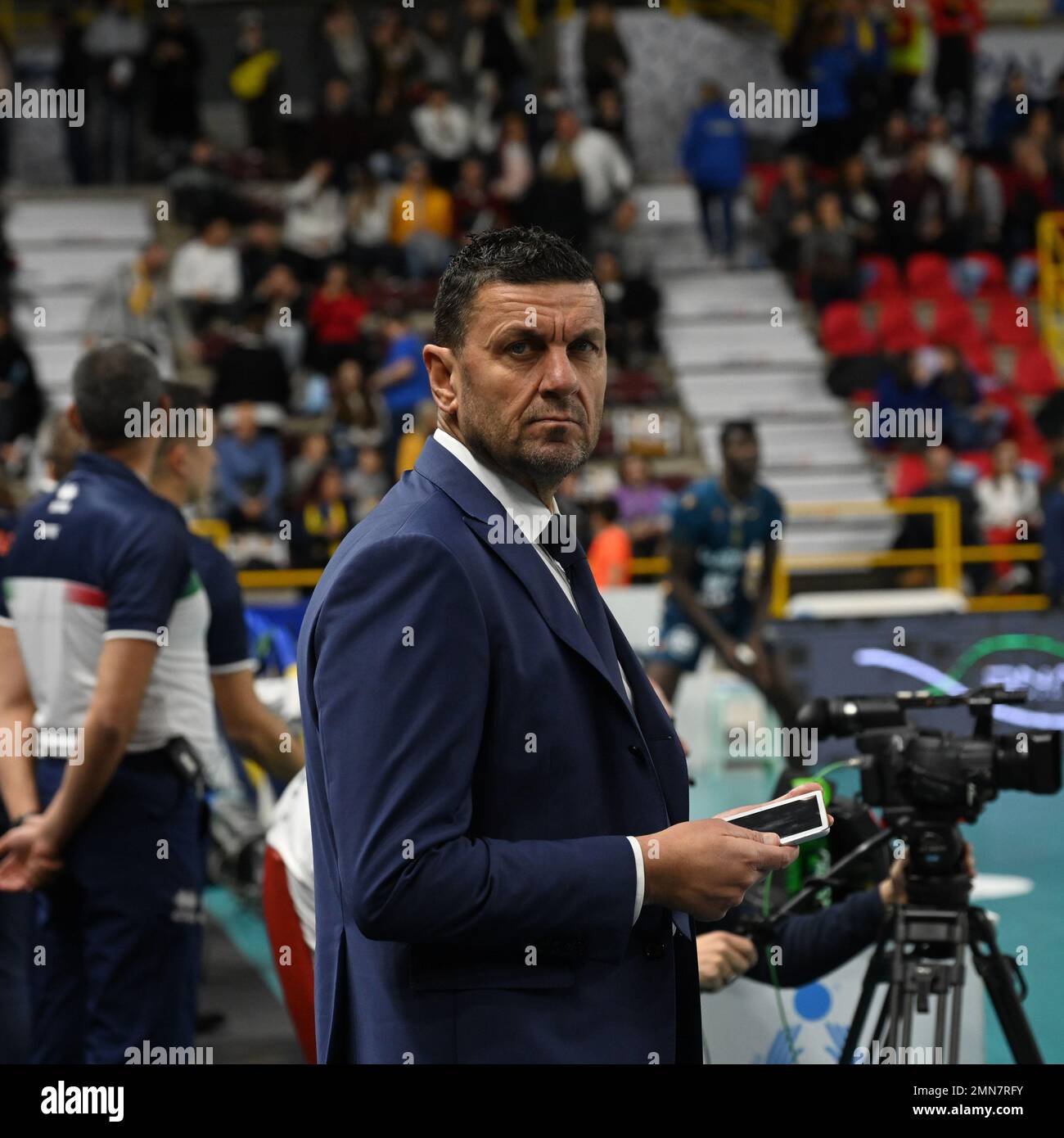 Pala AGSM-AIM, Verona, Italy, January 29, 2023, Gianlorenzo Blengini ...