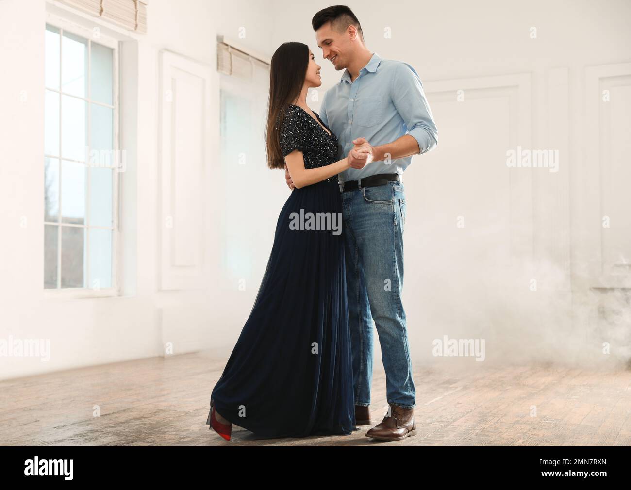 Young couple ballroom hi-res stock photography and images - Alamy