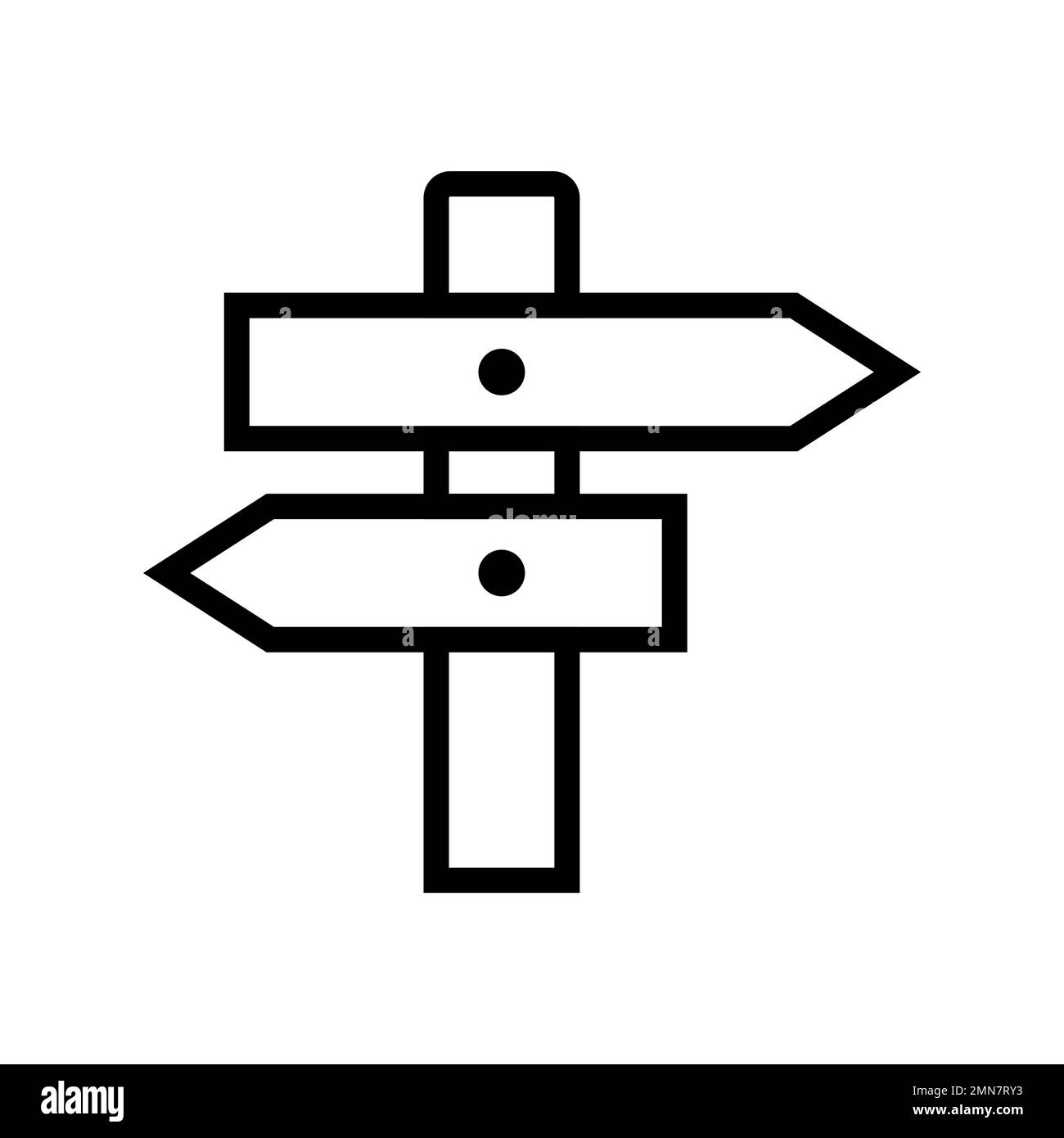 Traveling icon line isolated on white background. Black flat thin icon ...