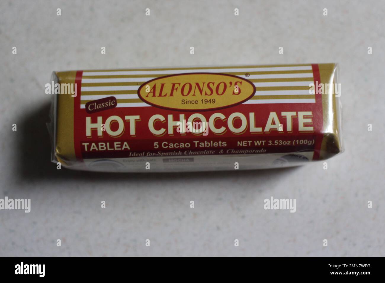 January 29 2023- Alfonso's classic hot chocolate tablea with 5 cacao ...