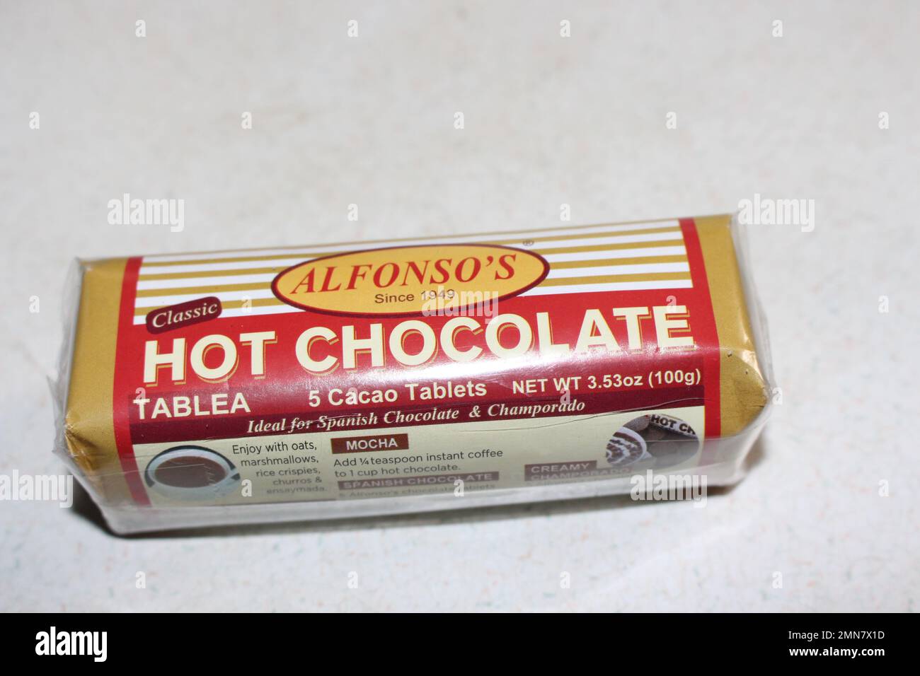 Classic hot chocolate tablea hi-res stock photography and images - Alamy