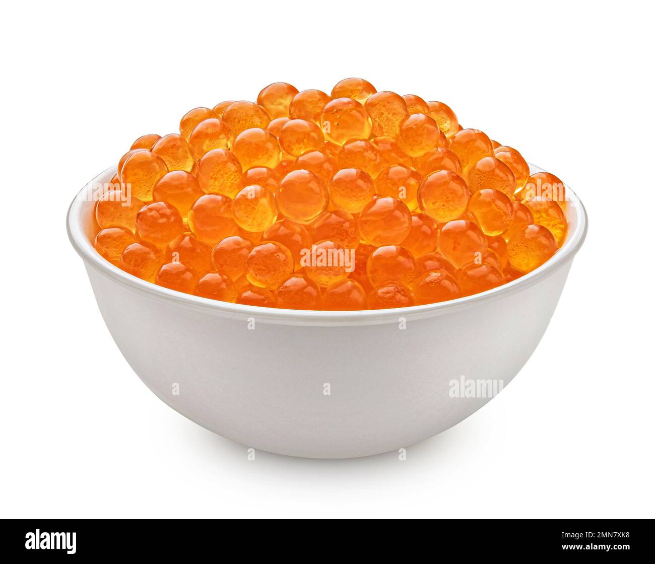 Fish red caviar on Cut Out Stock Images & Pictures - Alamy