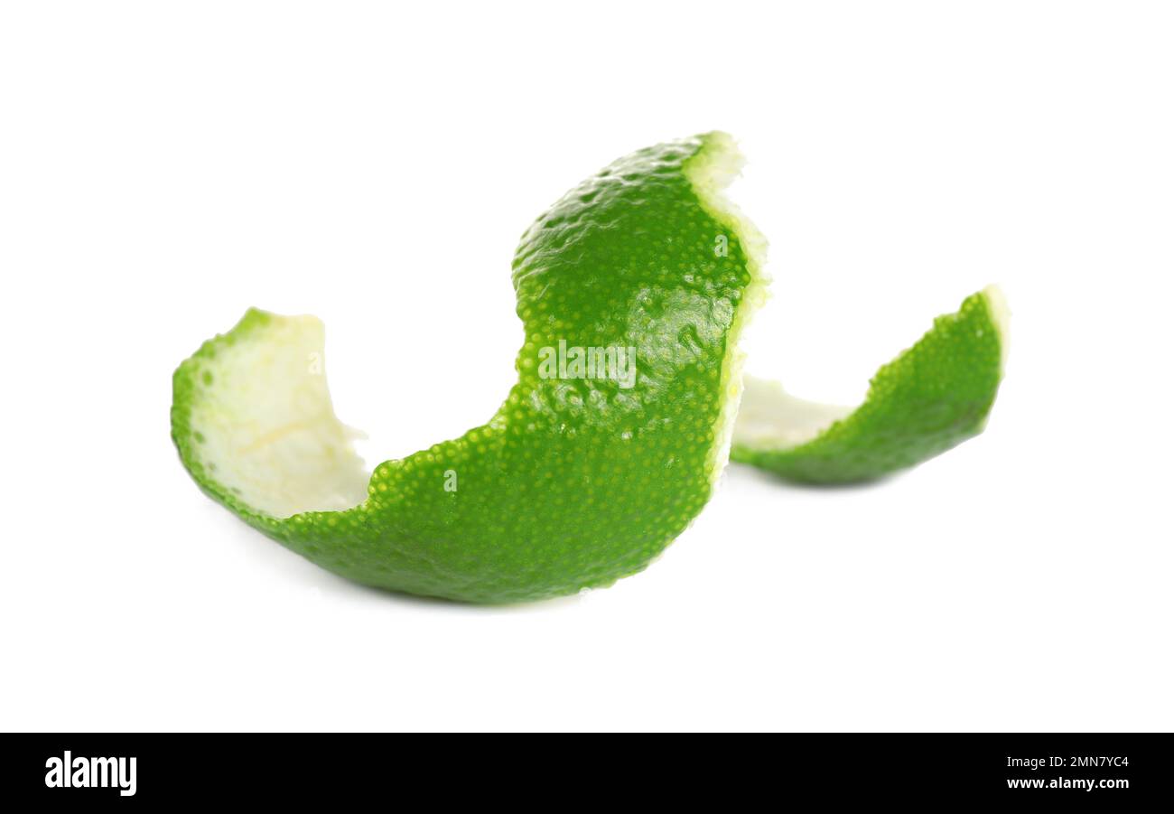 Spiral lime peel hi-res stock photography and images - Alamy