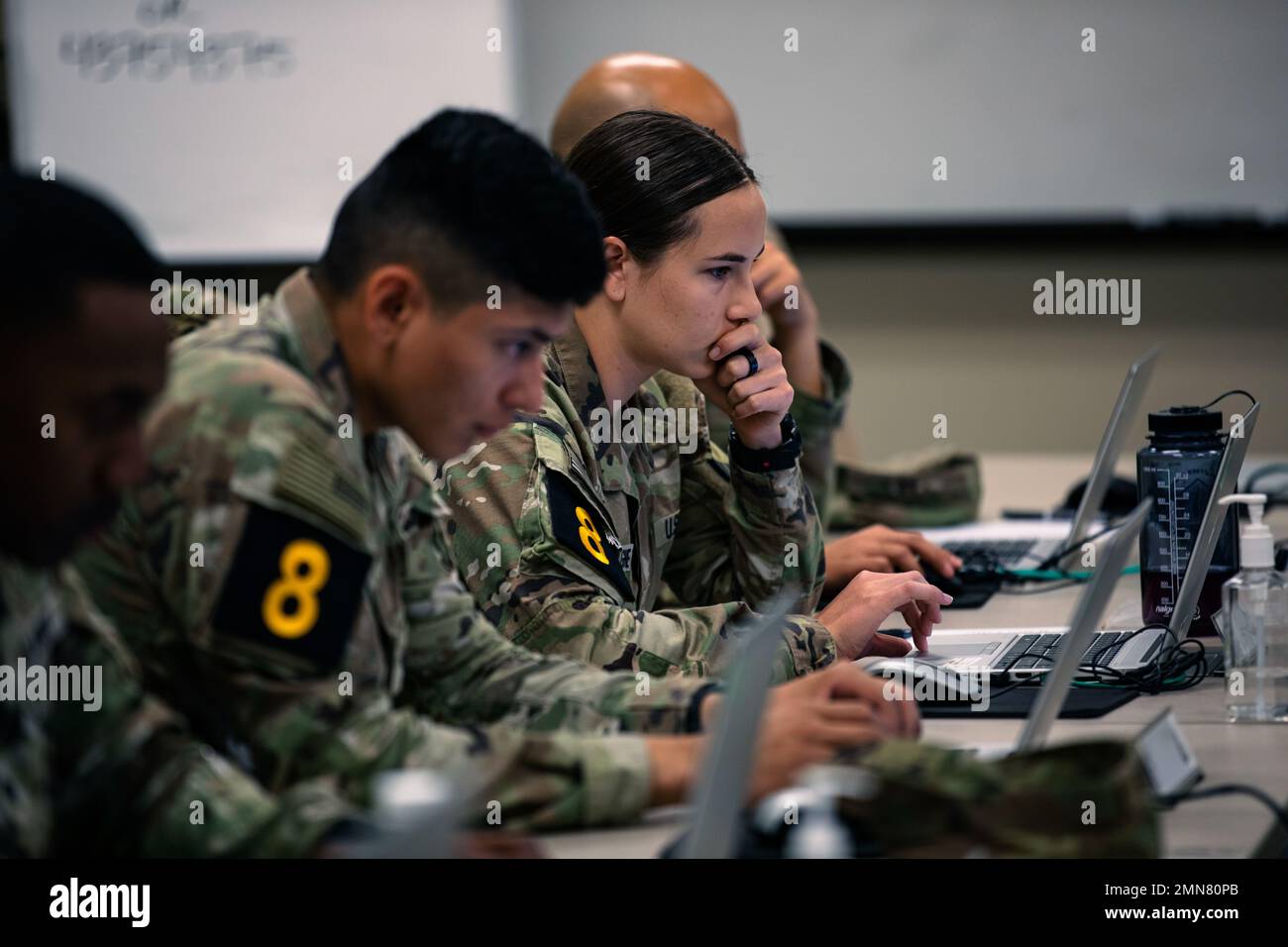 U.S. Soldiers competing in the Army Best Squad Competition at Fort ...