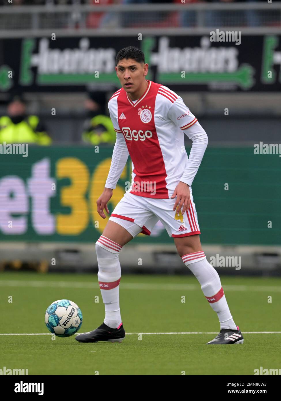 ROTTERDAM - Edson Alvarez of Ajax during the Dutch premier league match ...