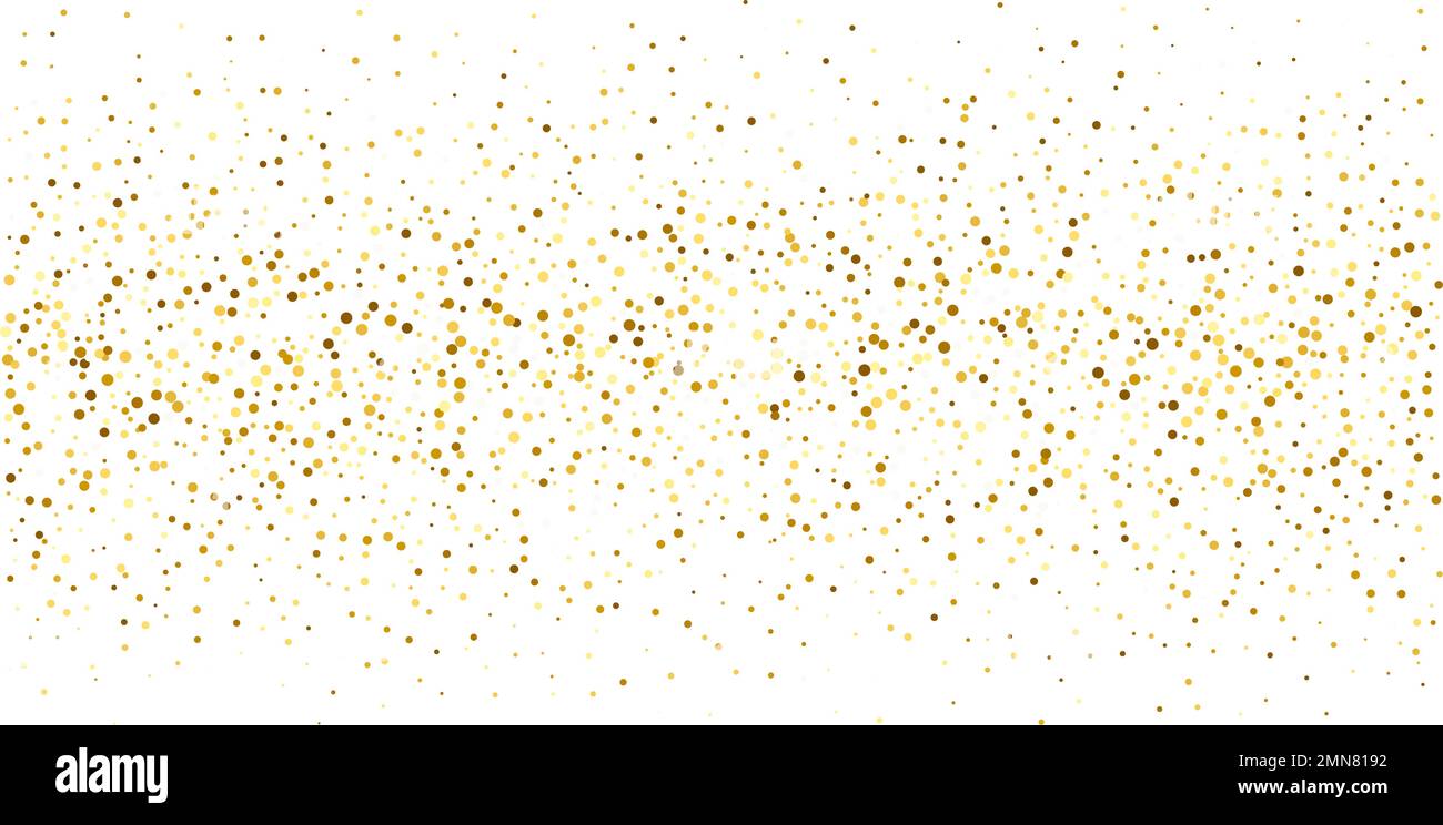Glitter gold confetti Stock Vector Images - Alamy