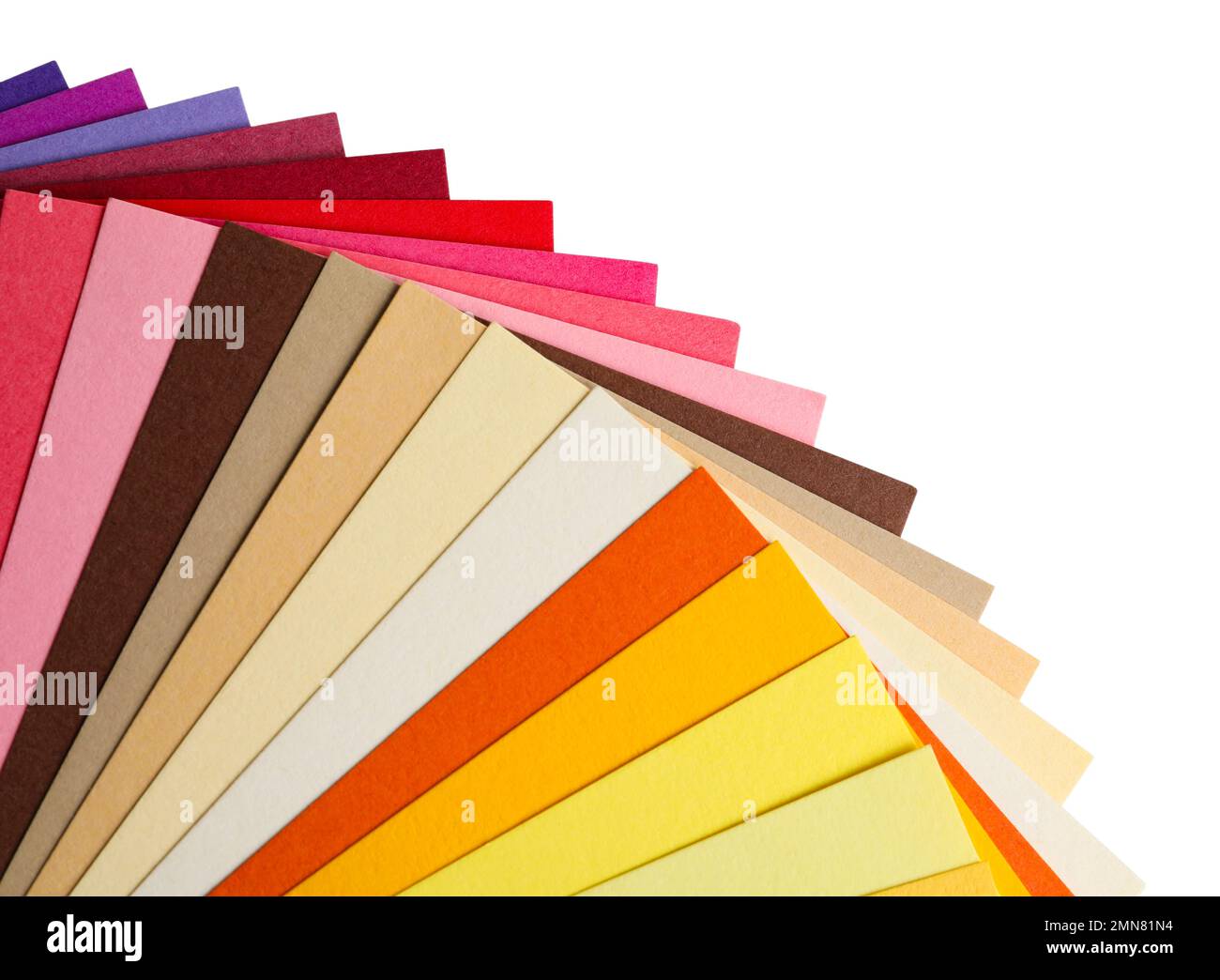 Color palette on white background, top view Stock Photo - Alamy