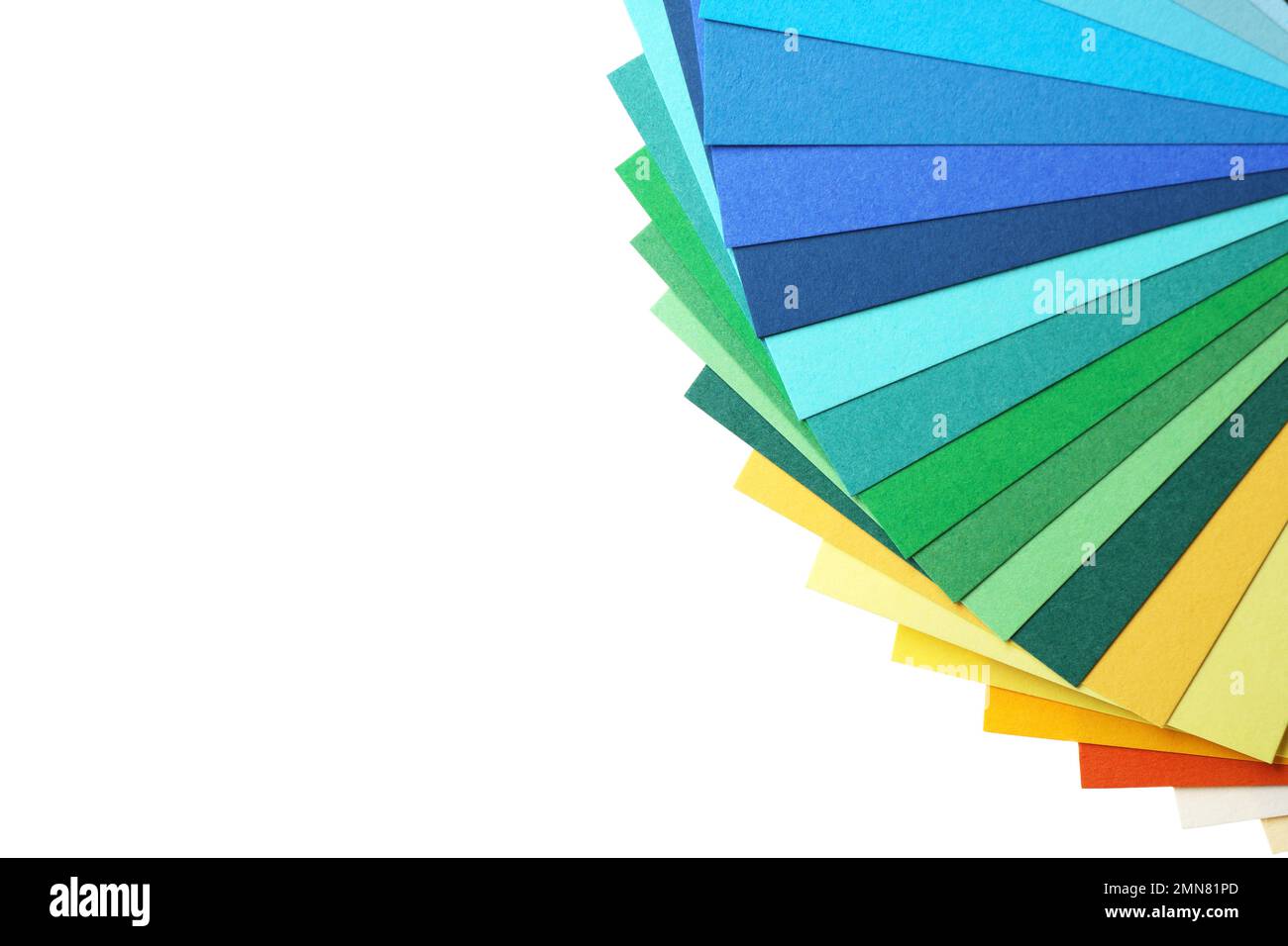 Color palette on white background, top view Stock Photo - Alamy