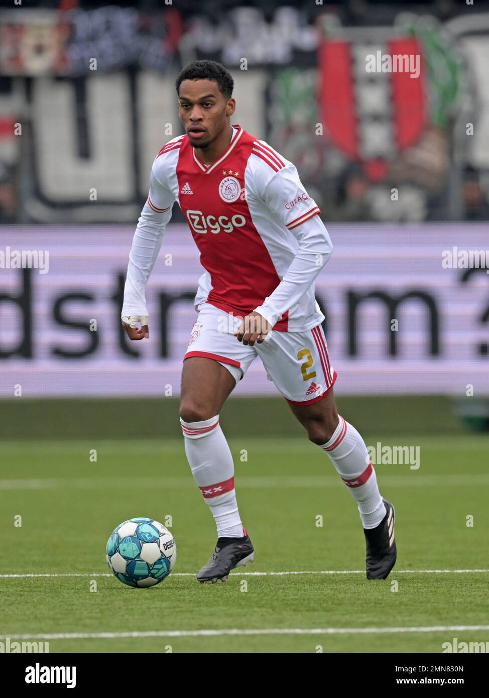 ROTTERDAM - Jurrien Timber of Ajax during the Dutch premier league ...