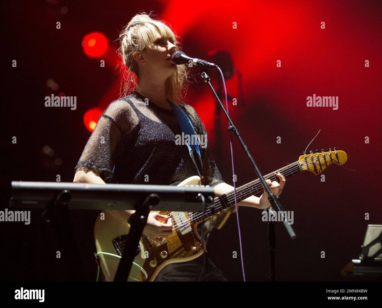 Erika M. Anderson as EMA performs in concert as the opening act for ...