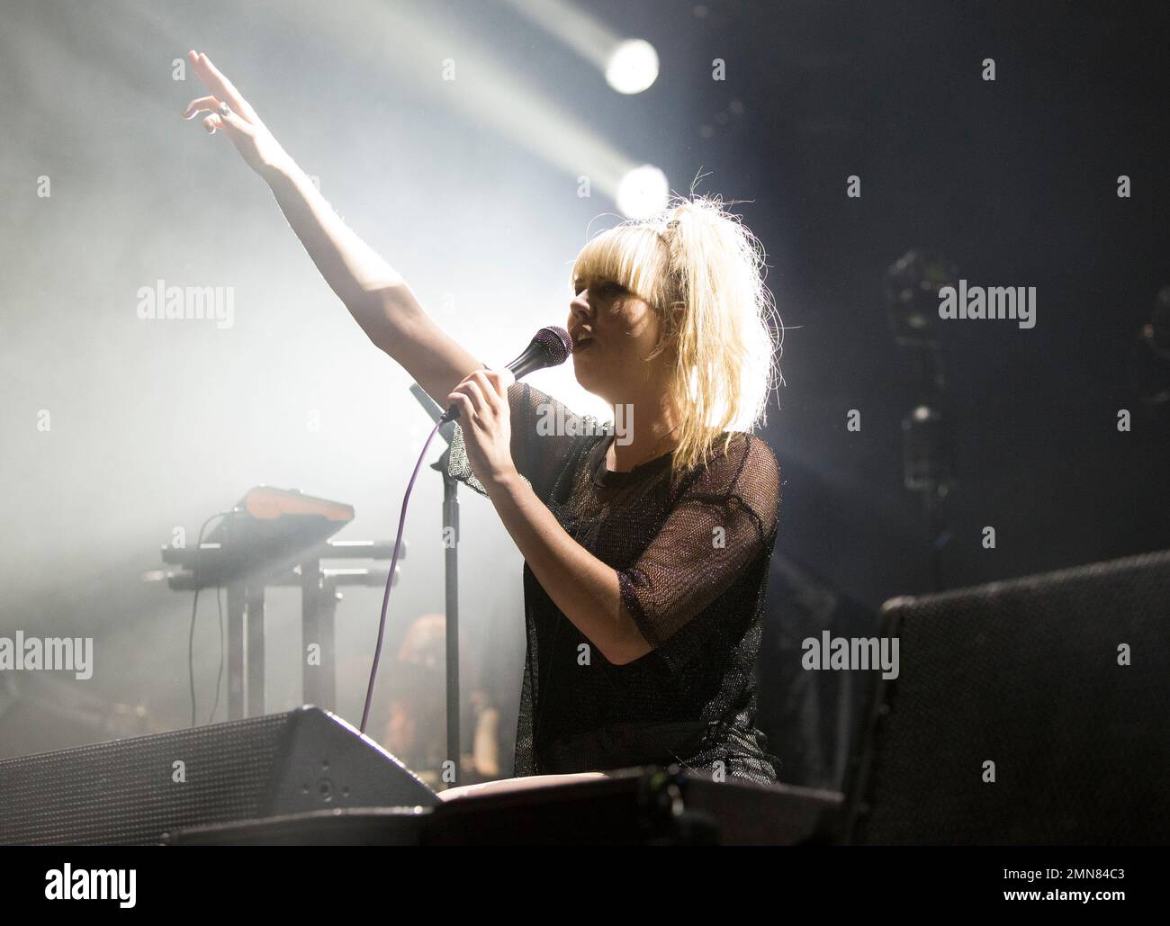 Erika M. Anderson as EMA performs in concert as the opening act for ...