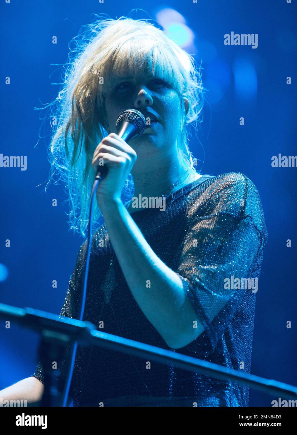 Erika M. Anderson as EMA performs in concert as the opening act for ...