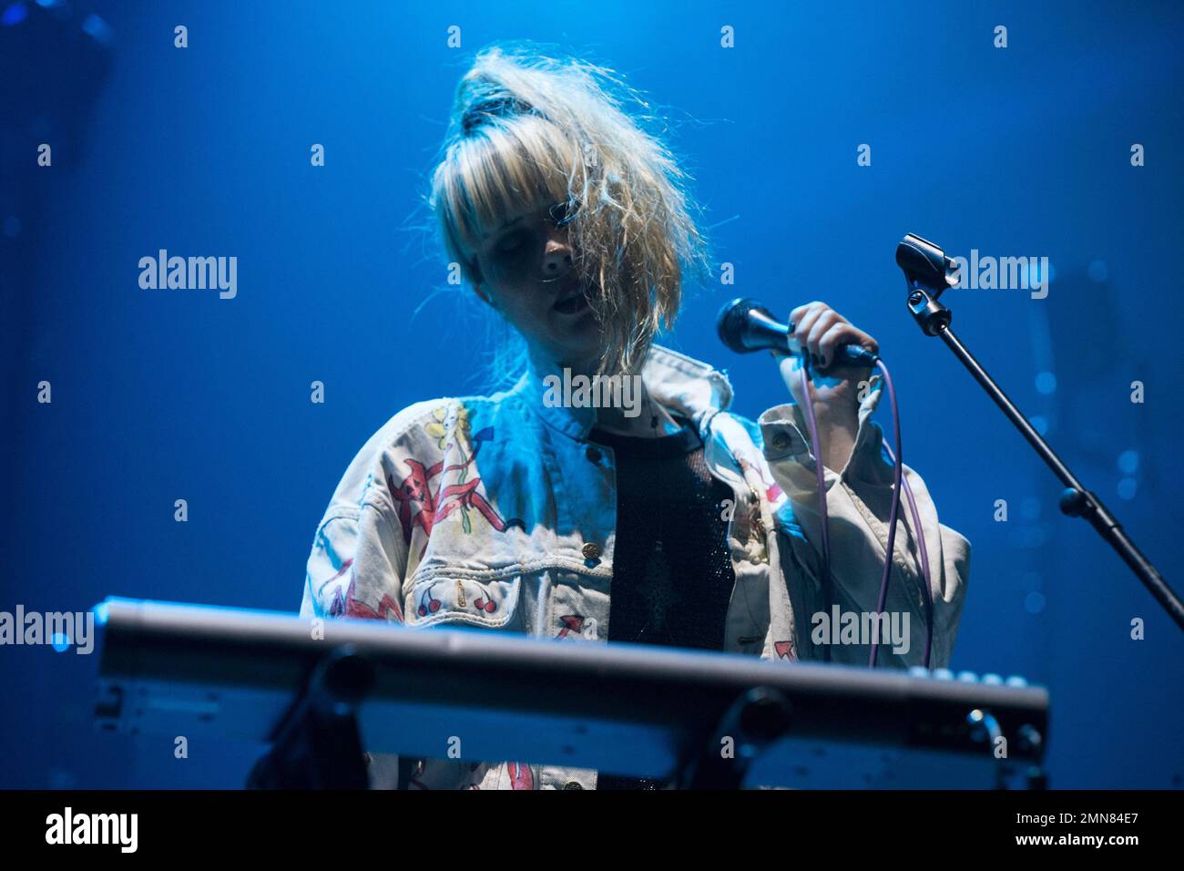 Erika M. Anderson as EMA performs in concert as the opening act for ...