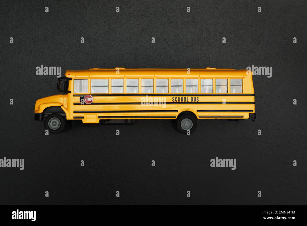 Top View Of School Bus